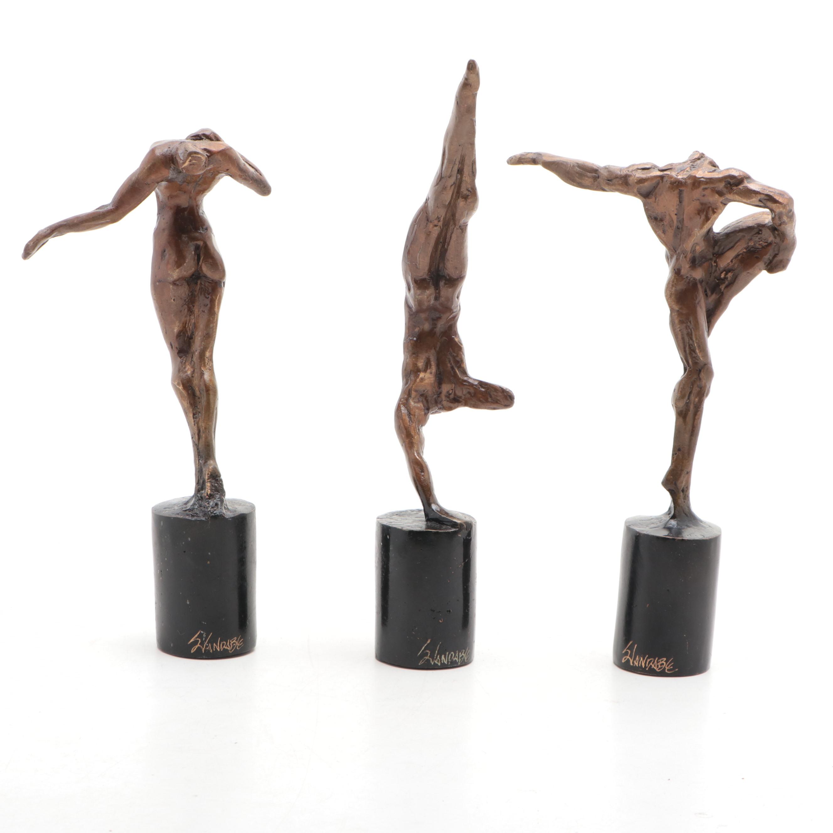 Seth Vandable Bronze Nude Figural Sculptures | EBTH