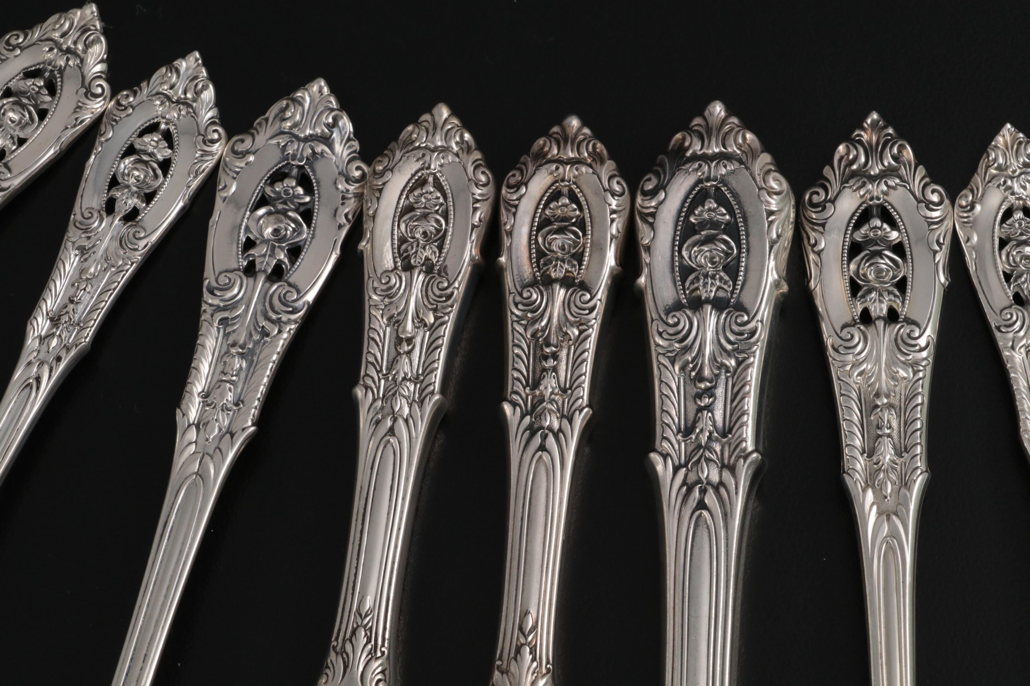Wallace "Rose Point" Sterling Silver Flatware | EBTH