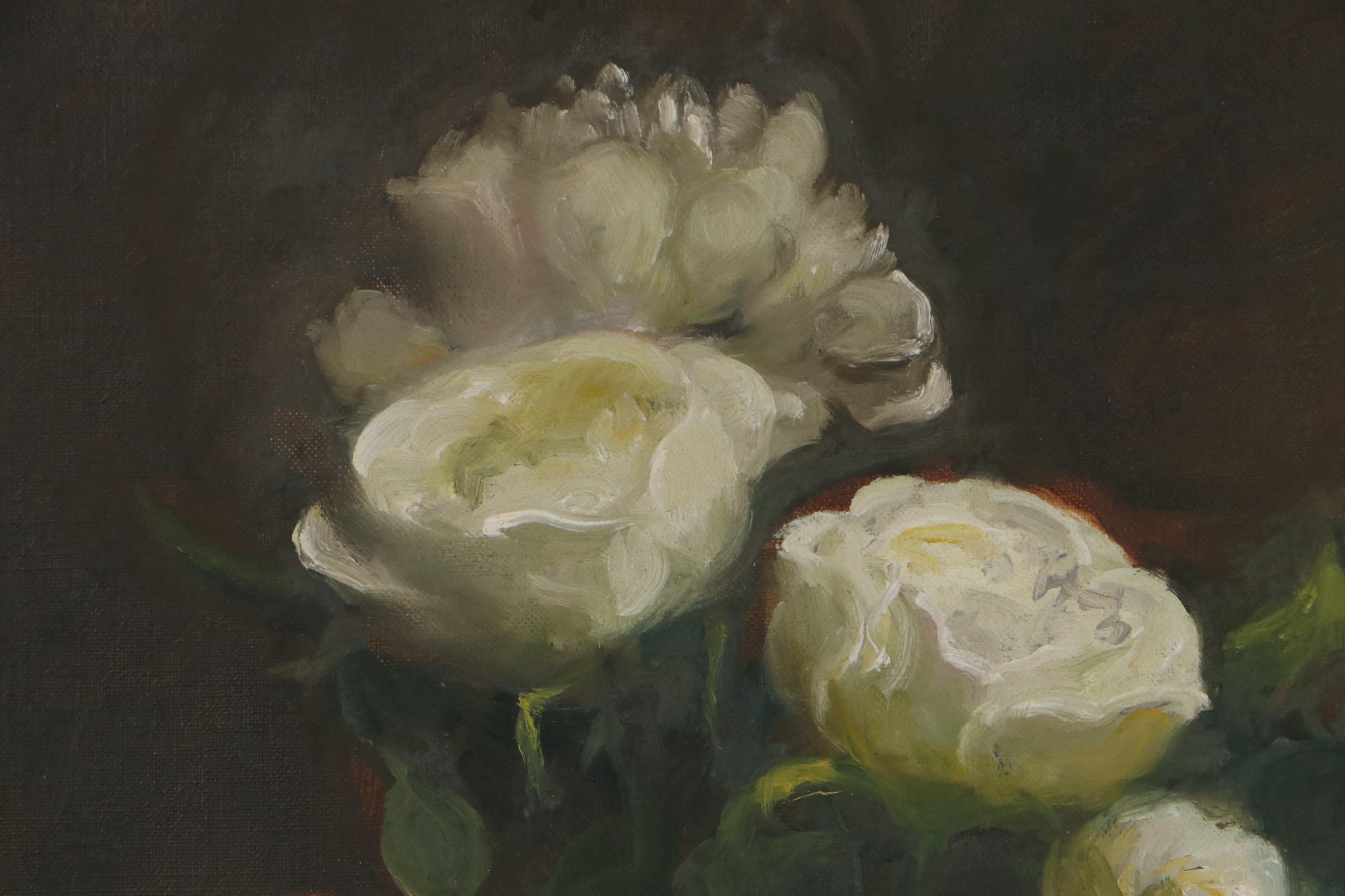 Marion Maas Floral Still Life Oil Painting | EBTH