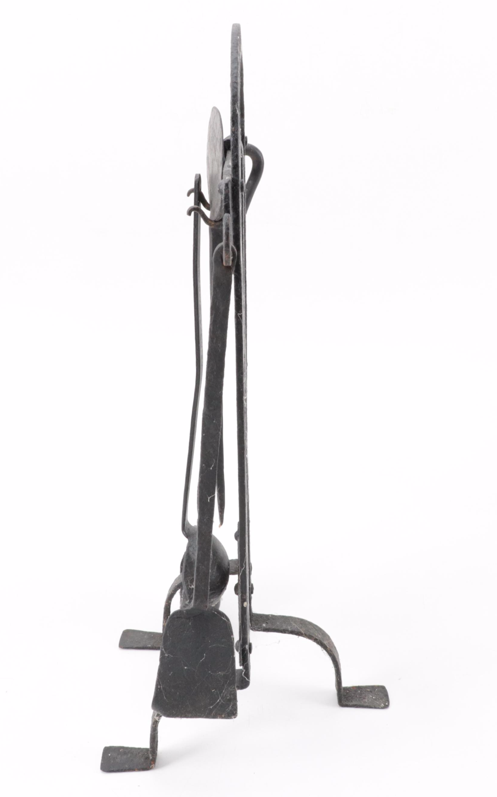 Wrought Iron Tools and Utensils on Stand | EBTH