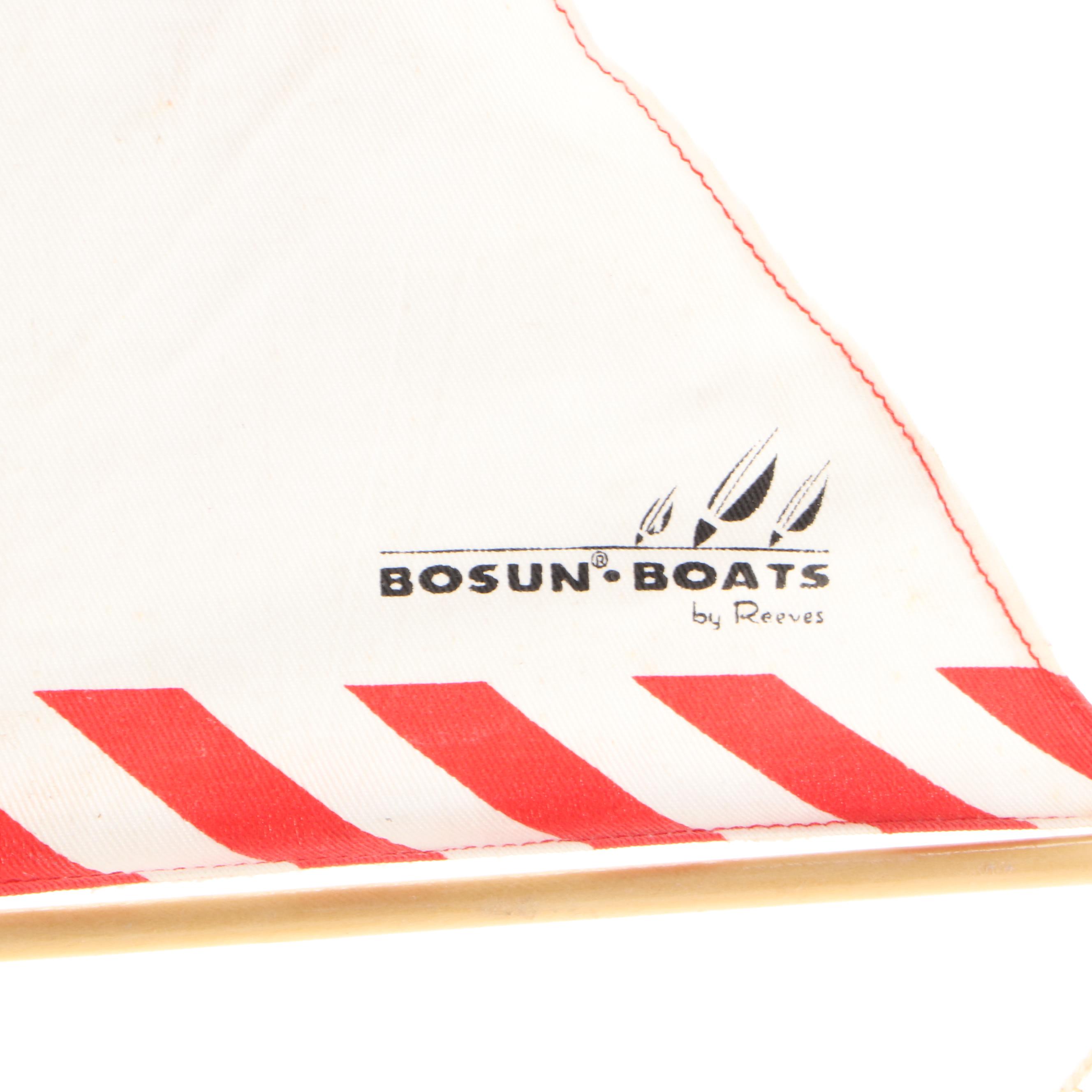 Bosun Boats by Reeves "Dixie Clipper" and "Fiesta" Model Sail Boats on Stands | EBTH