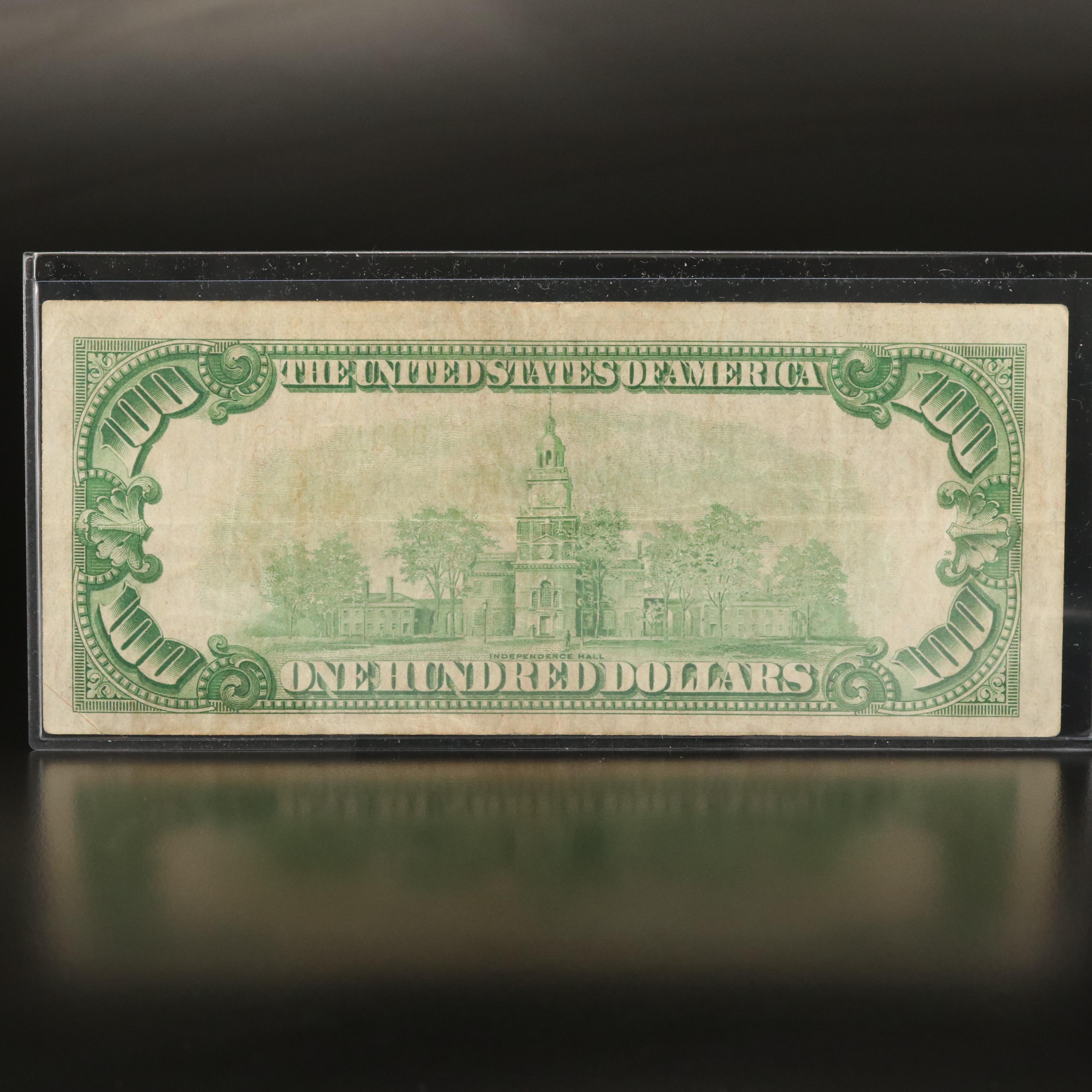 Series of 1934 $100 Federal Reserve Note | EBTH