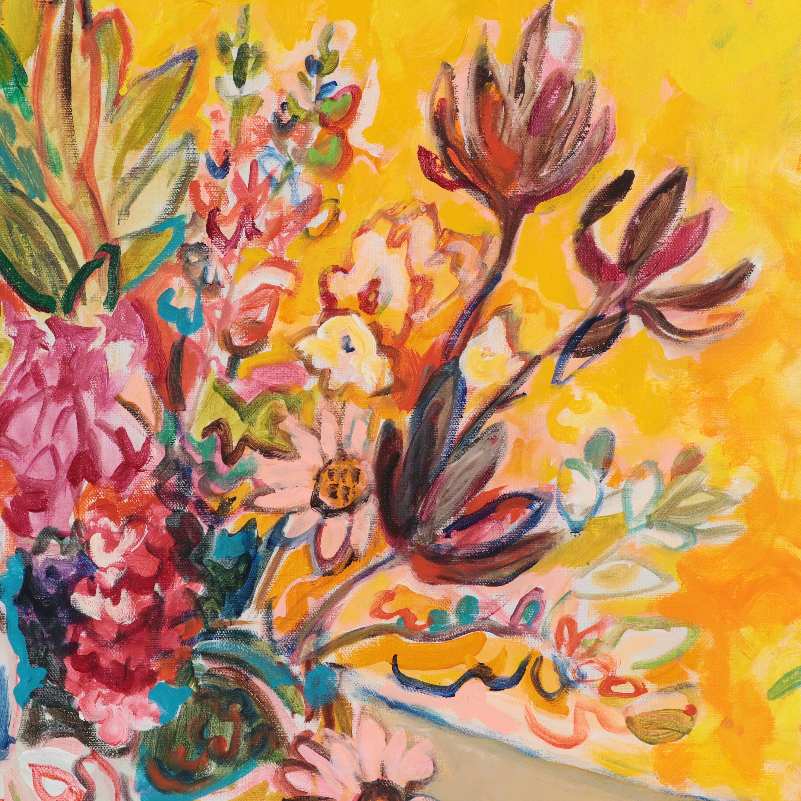 Marion Maas Floral Still Life Oil Painting | EBTH