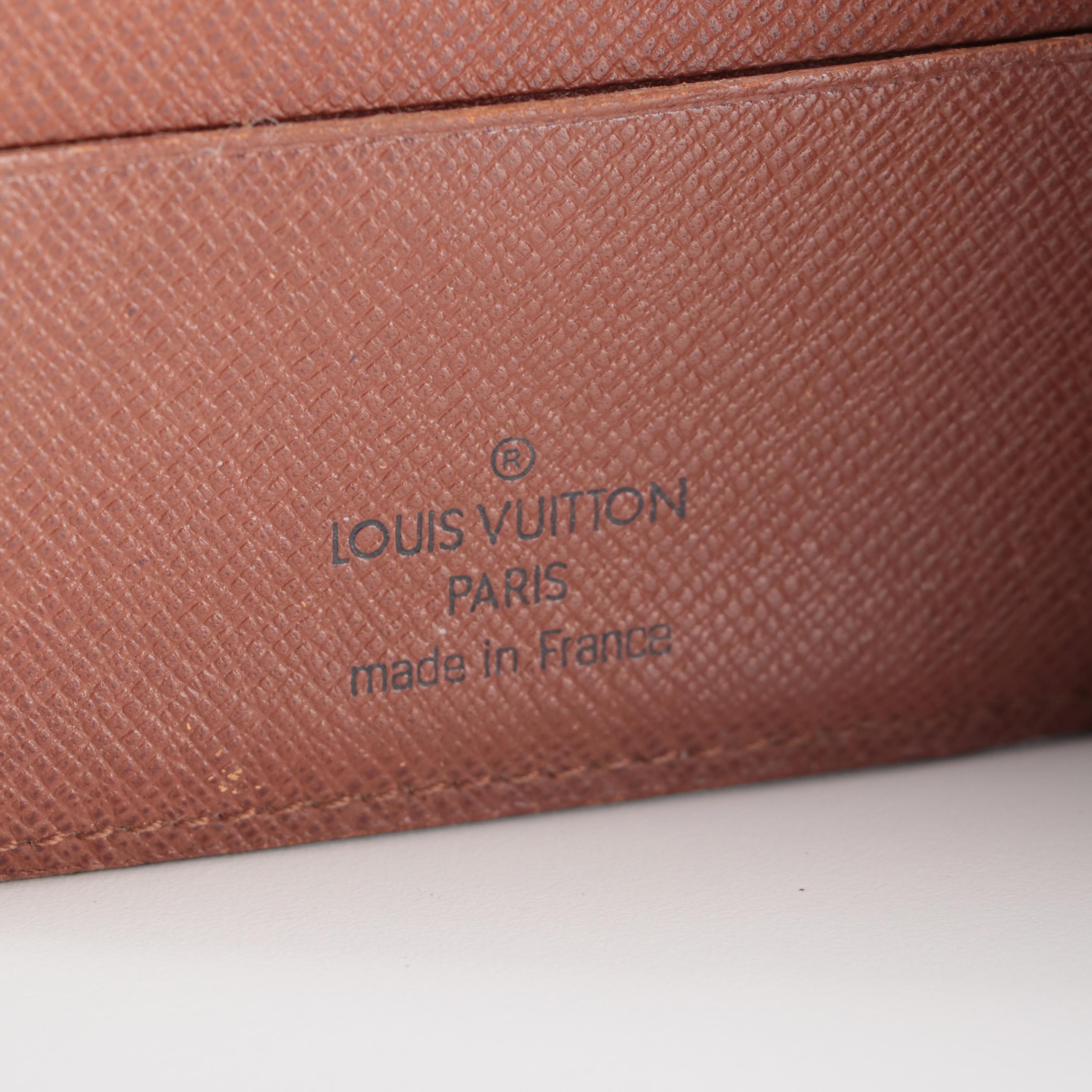Louis Vuitton Bifold Wallet in Monogram Canvas | EBTH