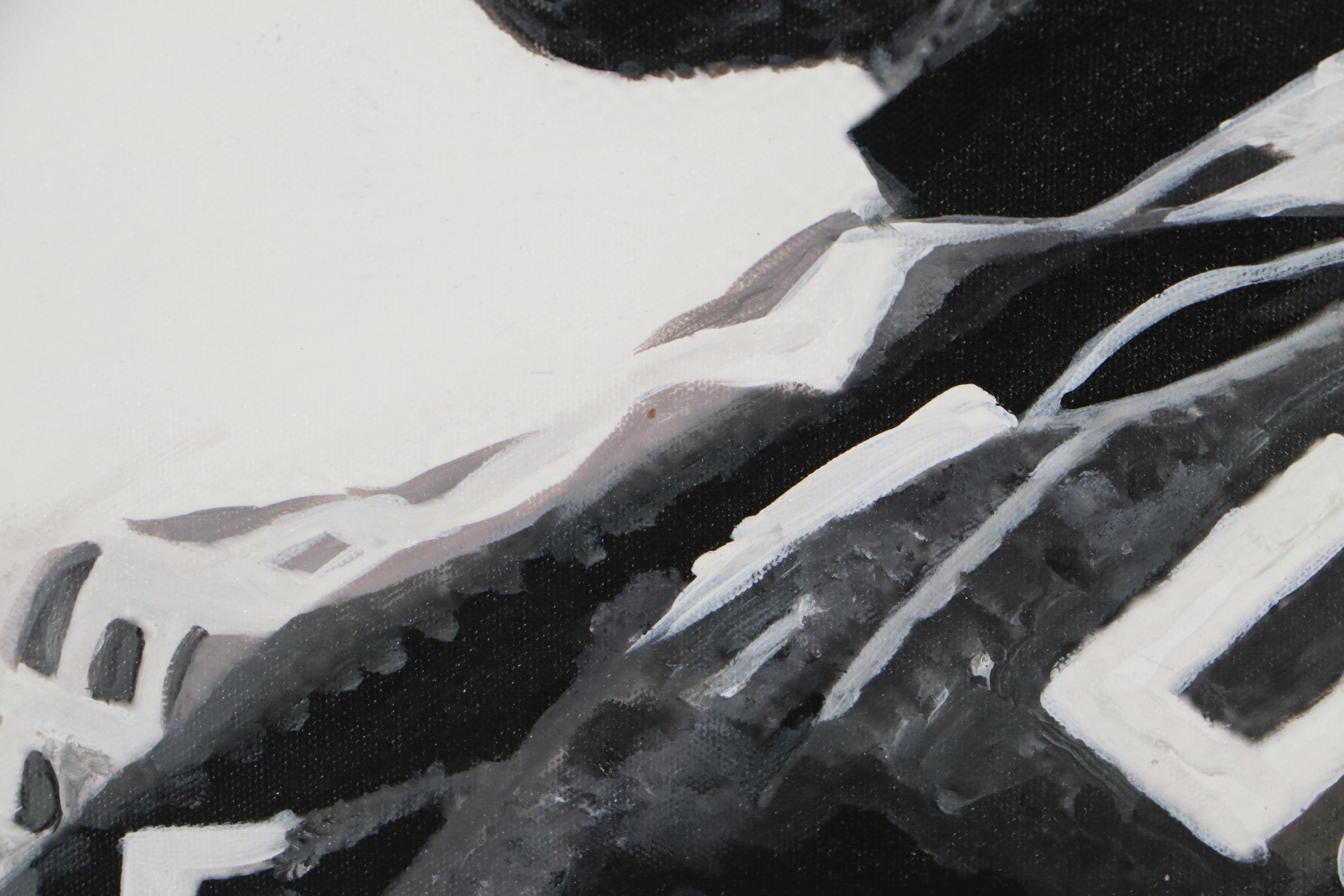 Chris Cargill Mixed Media Painting "Clint Eastwood," 21st Century | EBTH