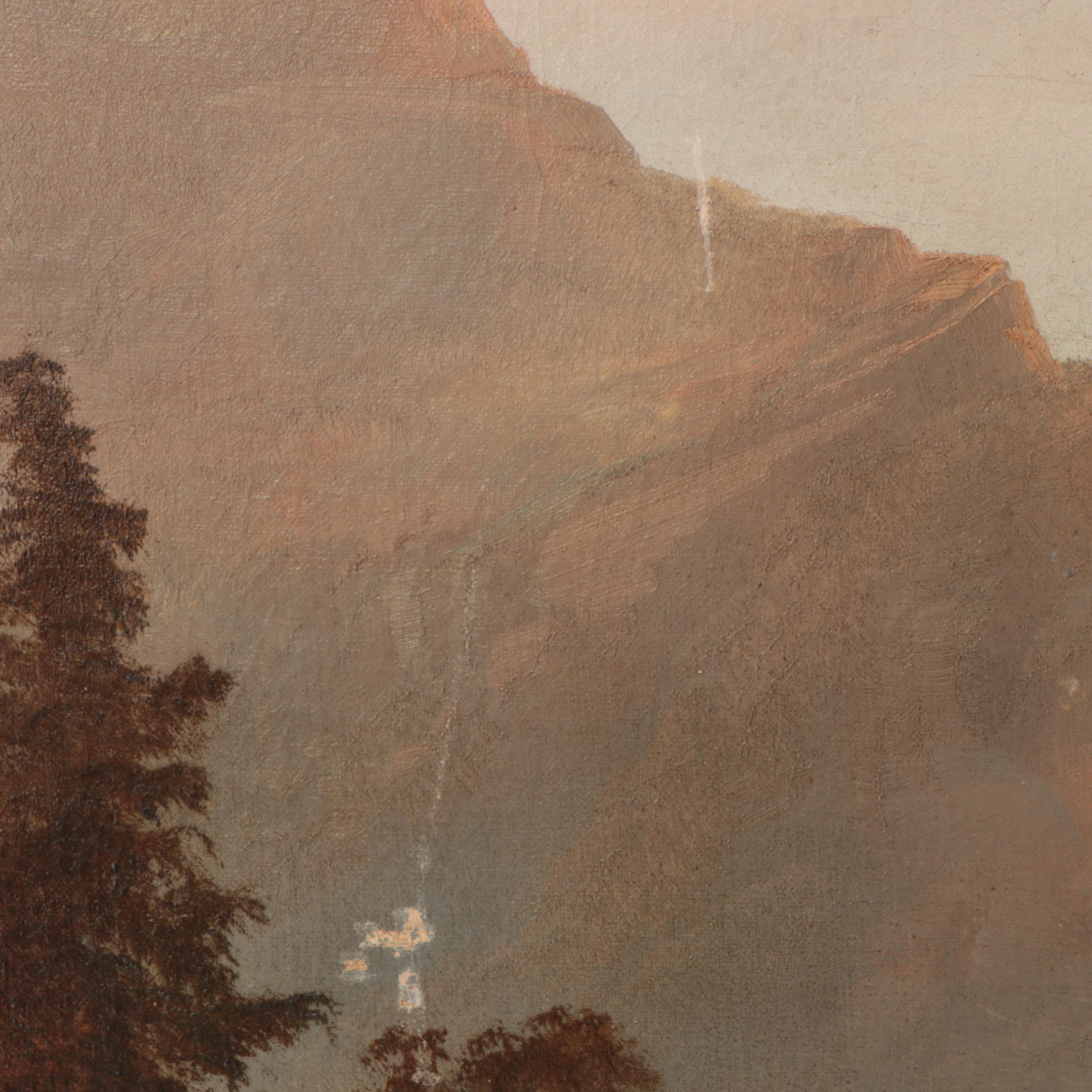 Charles Lanman Western Landscape Oil Painting | EBTH