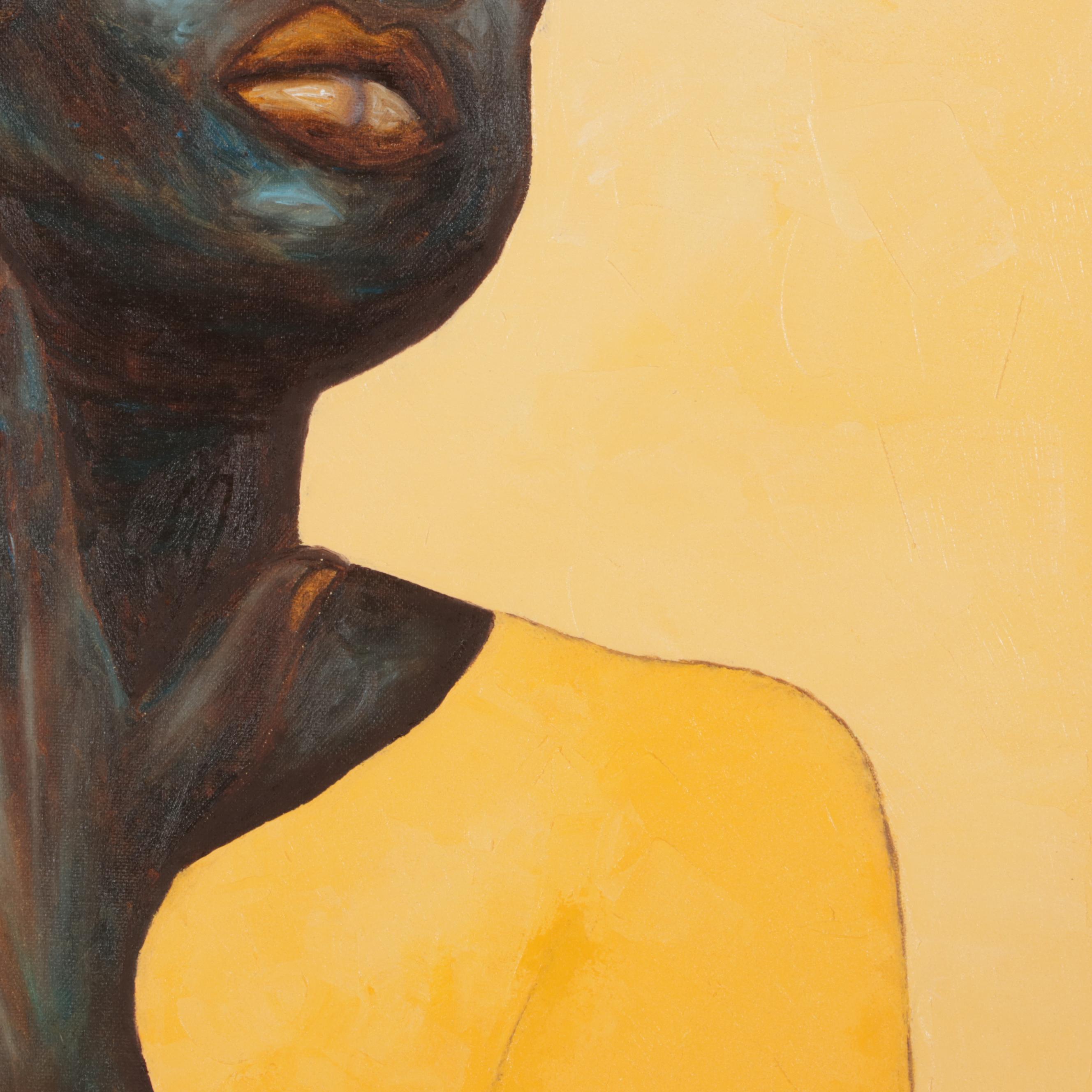 Oluwakemi Omowaire Portrait Oil Painting "Rebirth," 2022 | EBTH