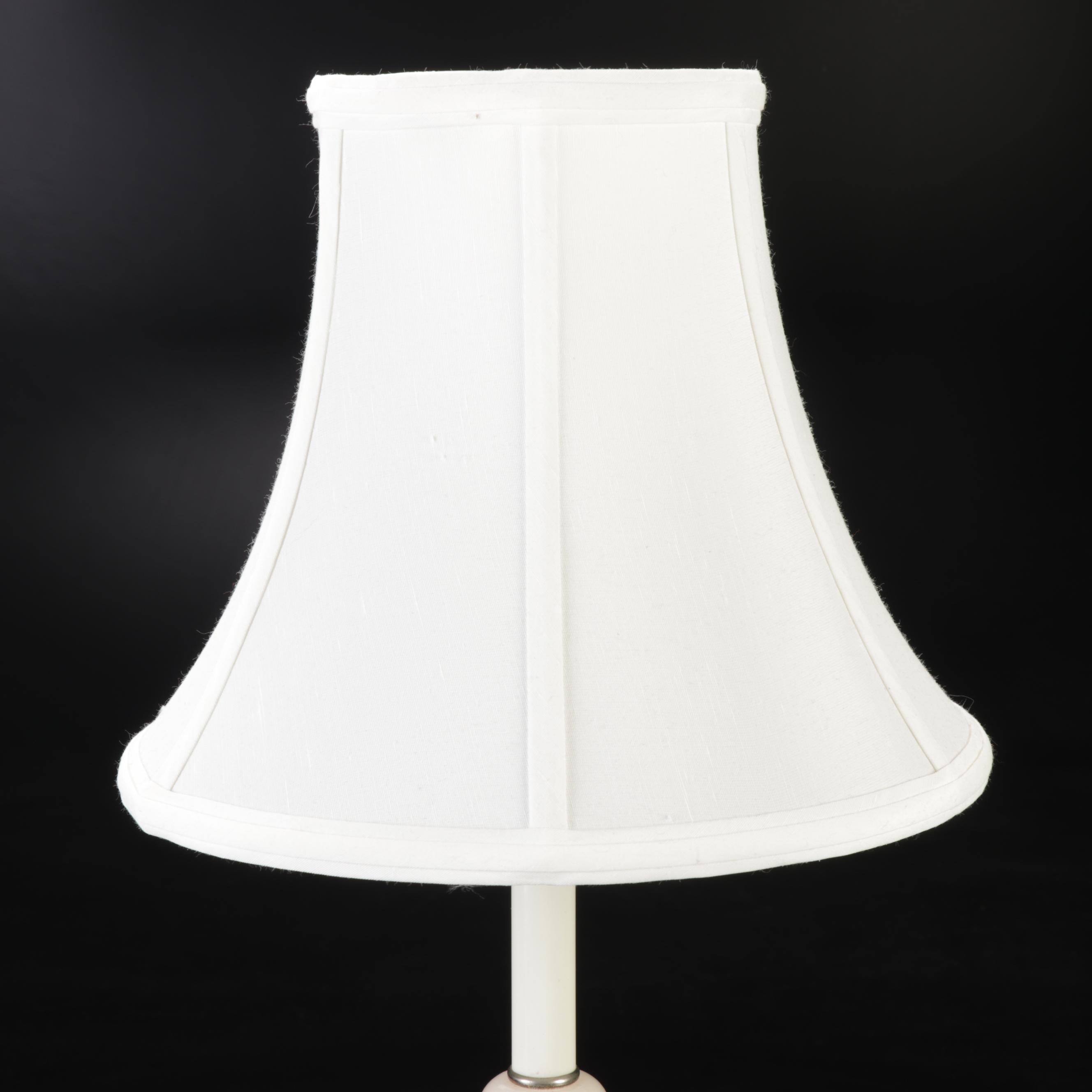 Italian Pink Alabaster Boudoir Lamp | EBTH