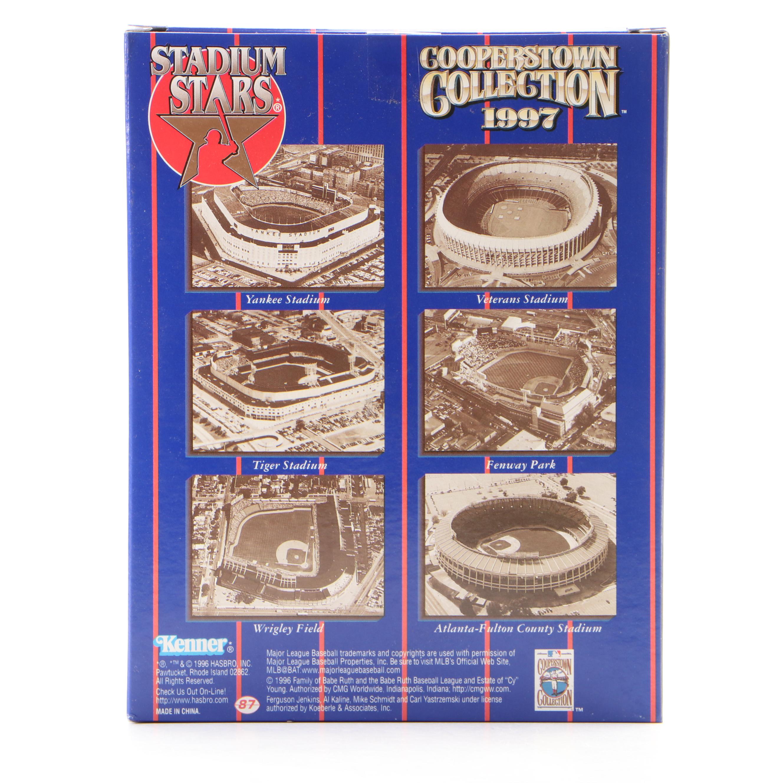 Kenner Starting Lineup Baseball Stadium Stars Mantle, Clemens, Thomas ...