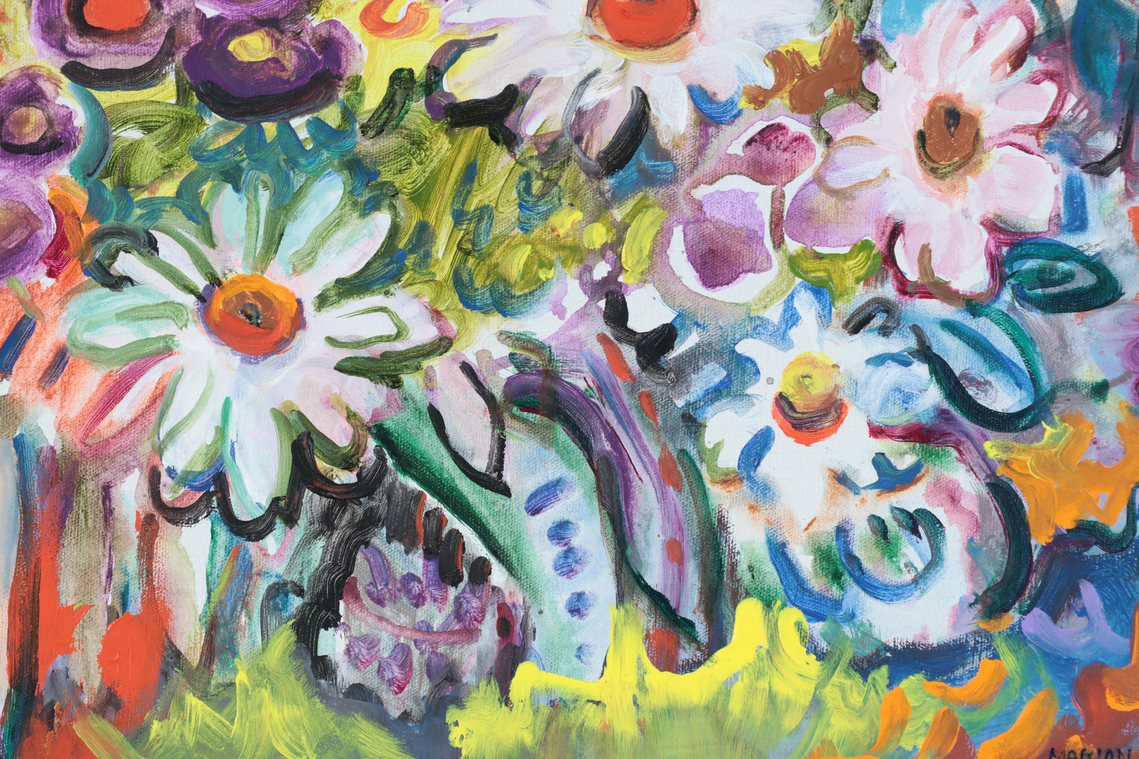 Marion Maas Floral Still Life Oil Painting | EBTH