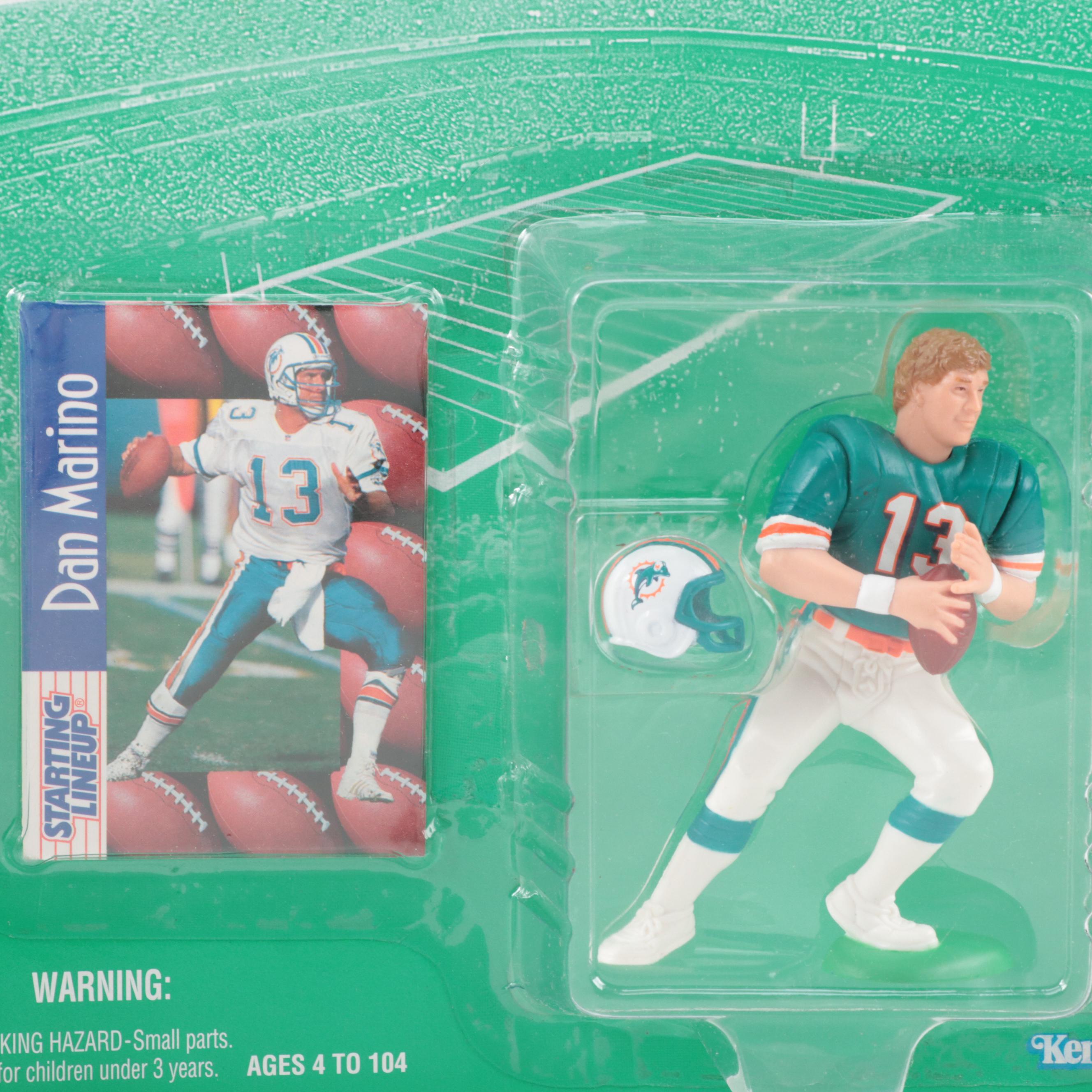 Kenner Hasbro Starting Lineup Dan Marino Football Action Figures | EBTH
