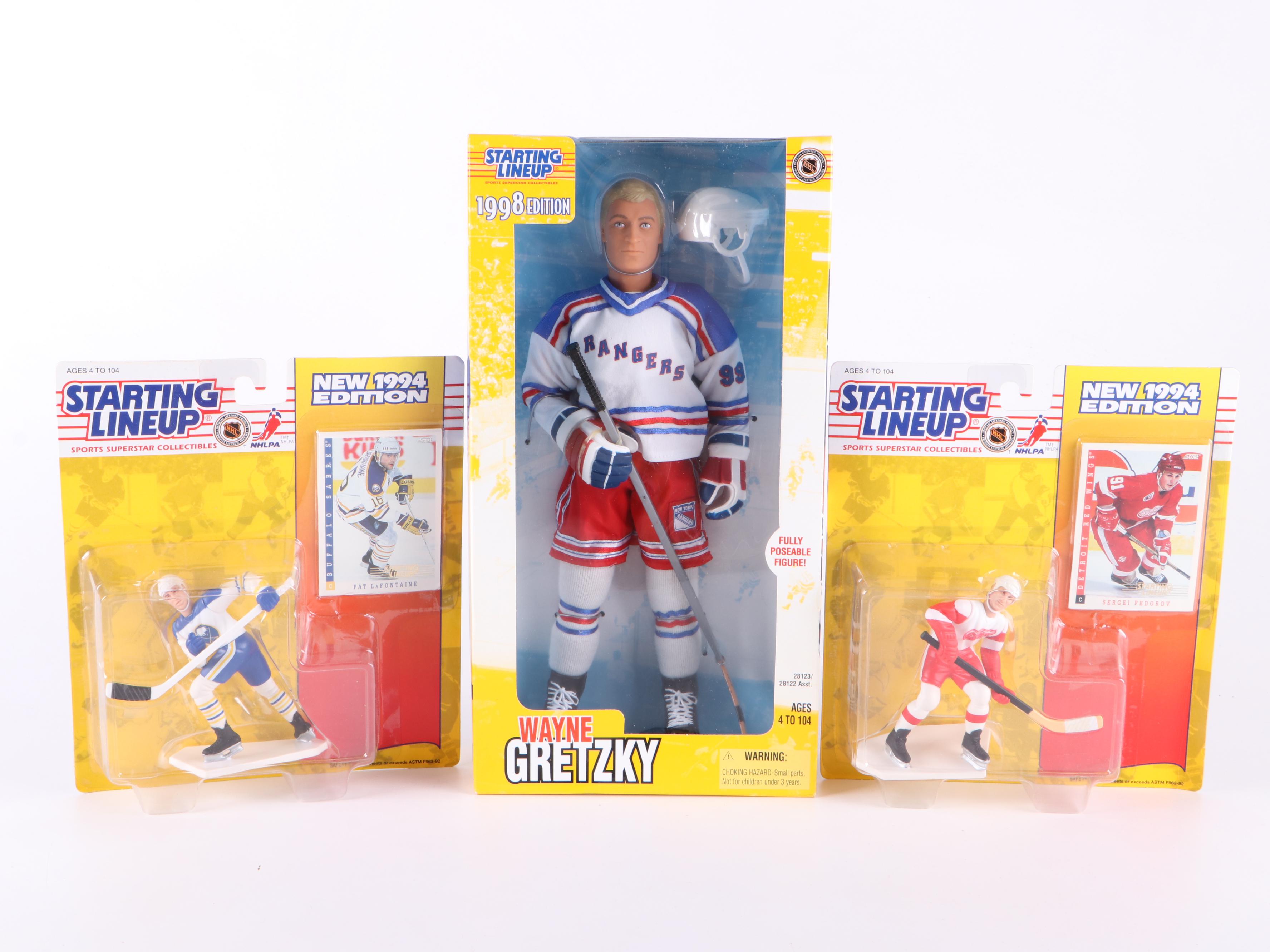 Kenner Starting Lineup Wayne Gretzky and Other NHL Hockey Action ...