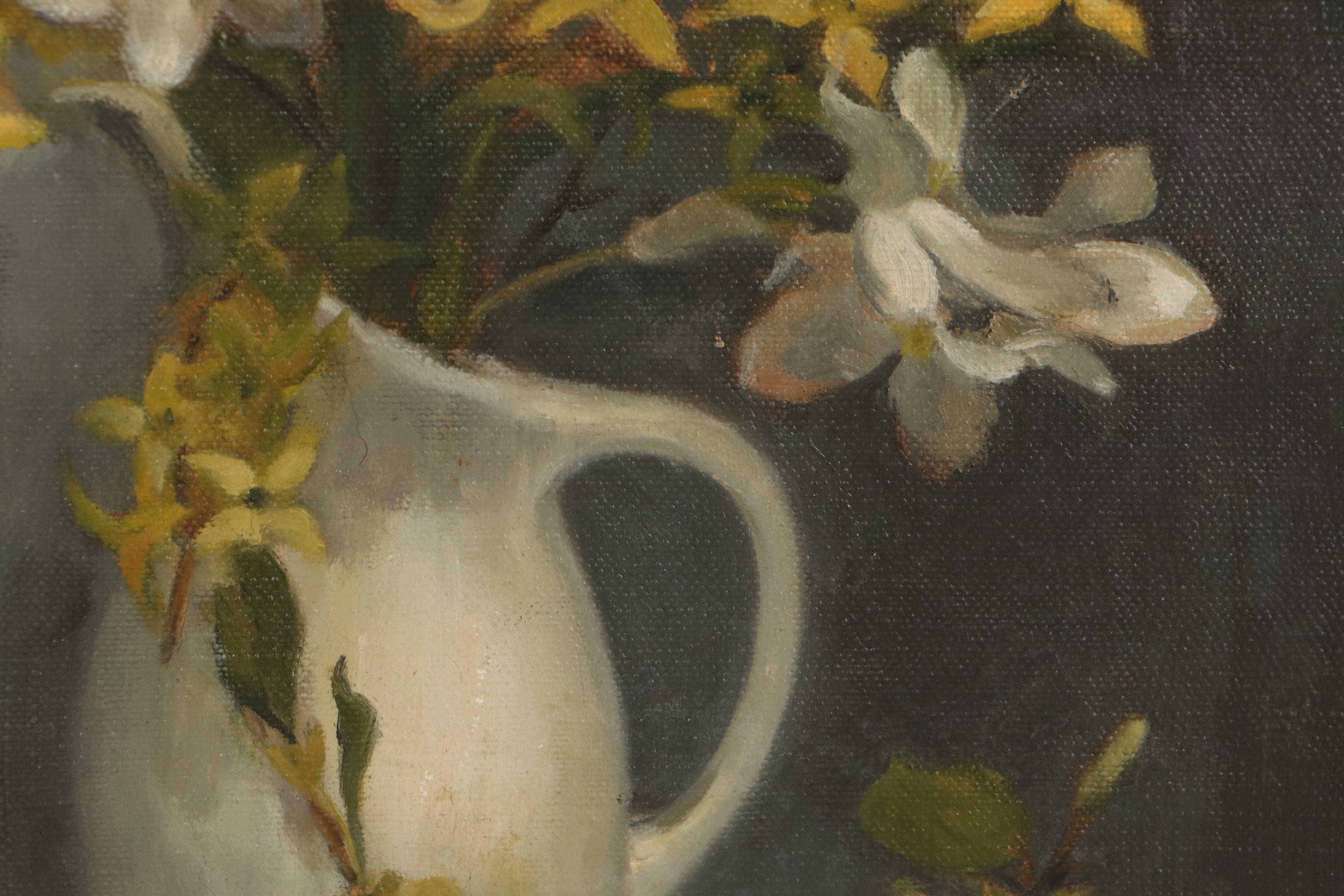 Marion Maas Floral Still Life Oil Painting | EBTH