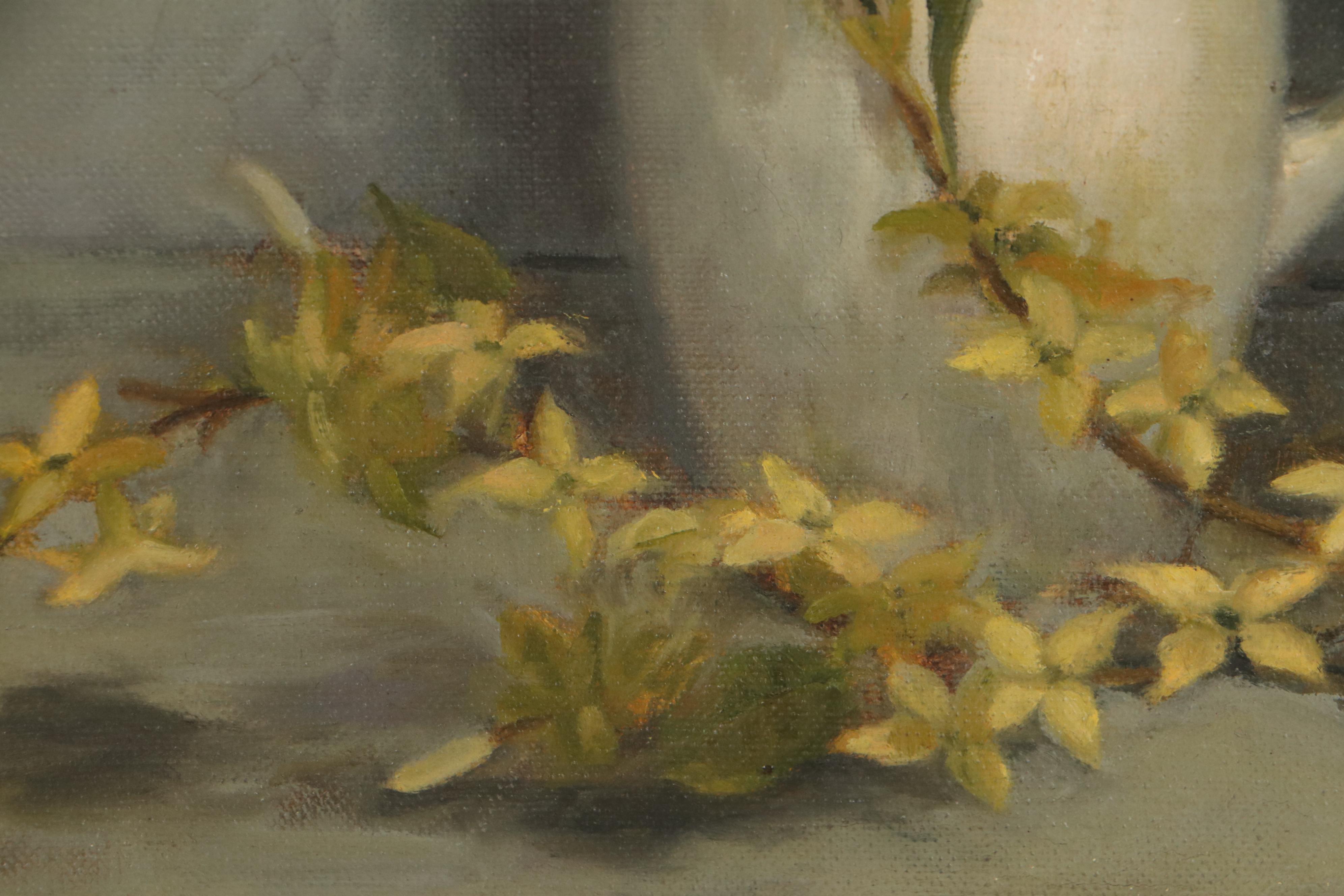 Marion Maas Floral Still Life Oil Painting | EBTH