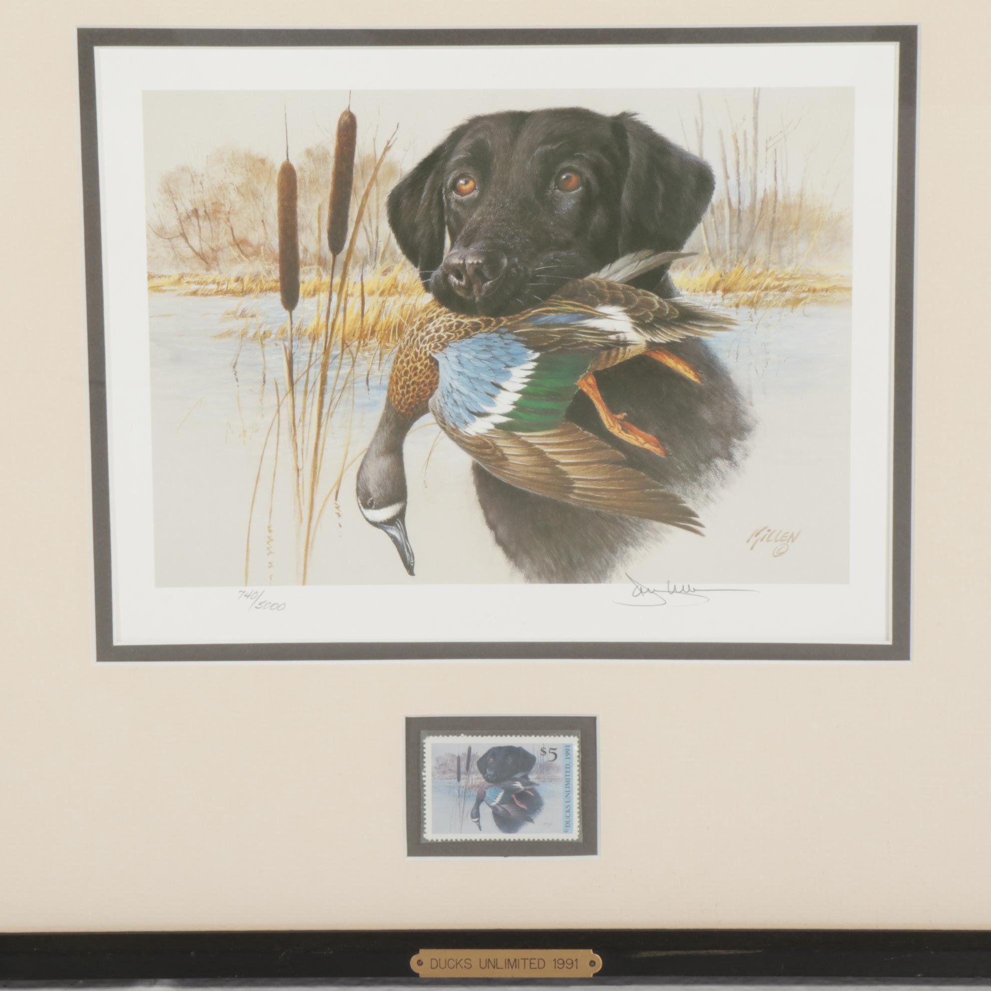 Ducks Unlimited and Ohio Wetlands Habitat Offset Lithographs and ...