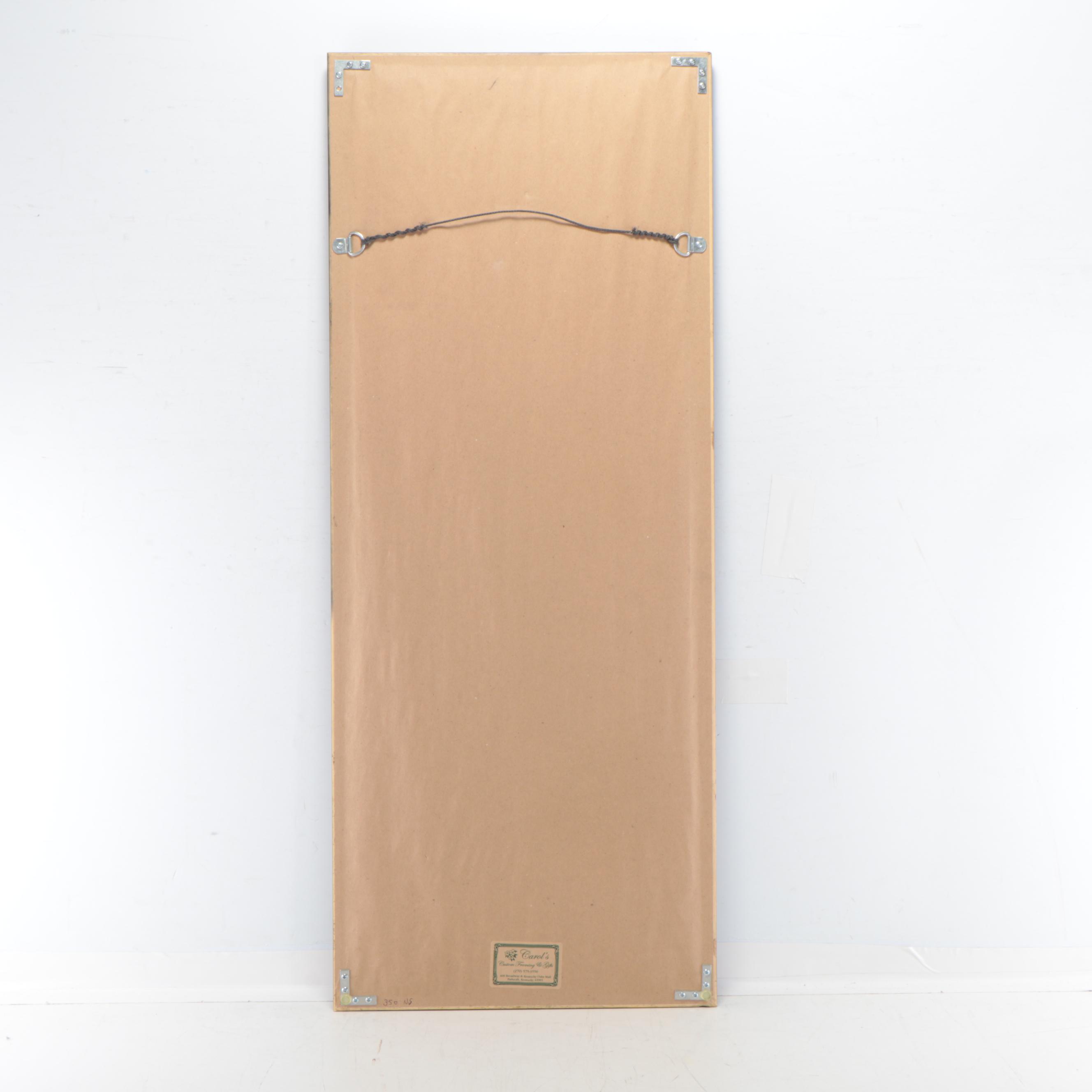 Bob Durden Graphite Painting of Abstract Nature Scene, 2002 | EBTH