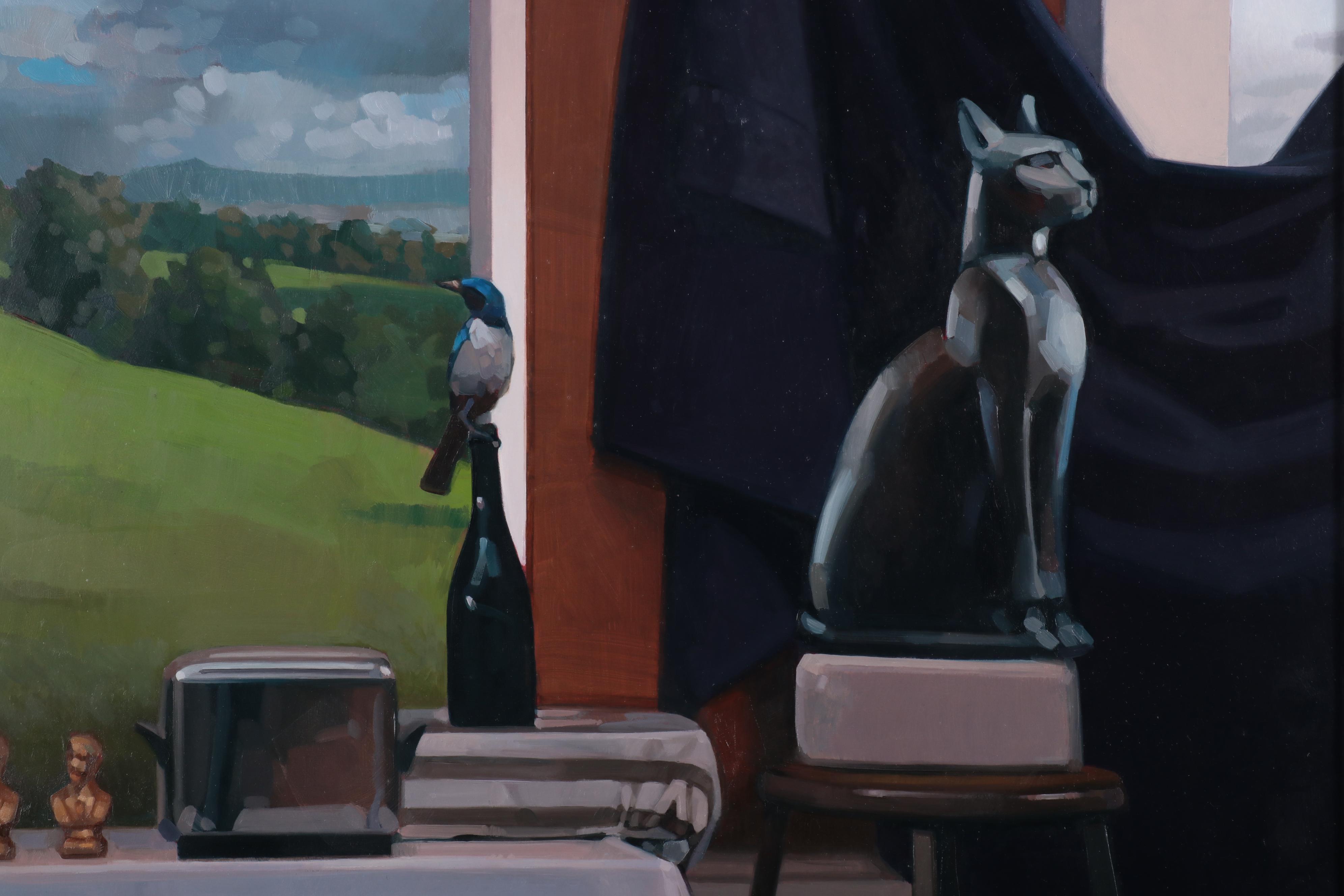 Aaron Morgan Brown Oil Painting "Still Life With Respite," 2007 | EBTH