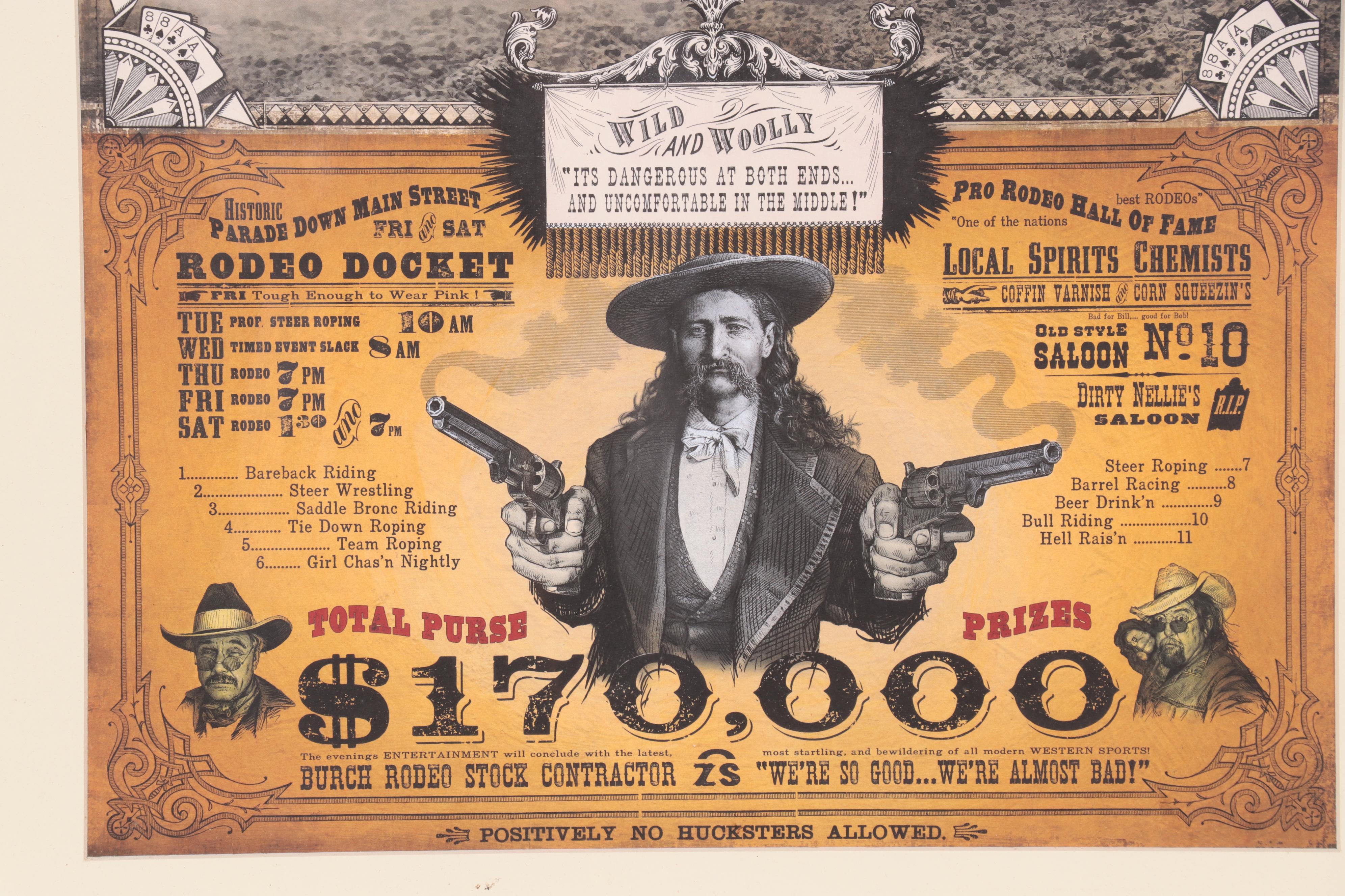 Bob Coronato Offset Lithograph Poster "Rodeo," Circa 2012 | EBTH