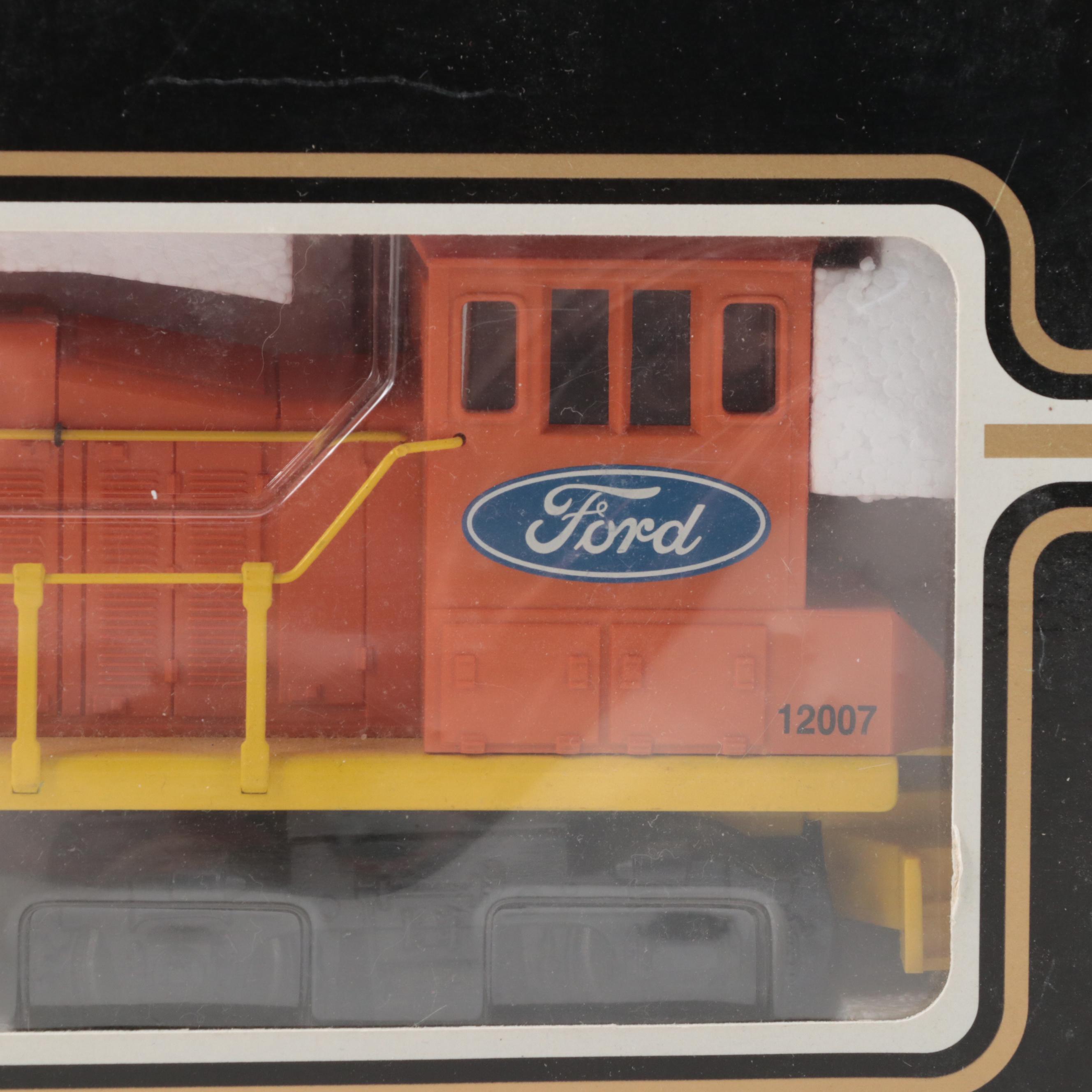 K-Line Ford MP-15 Diesel Engine with Other Freight Cars | EBTH