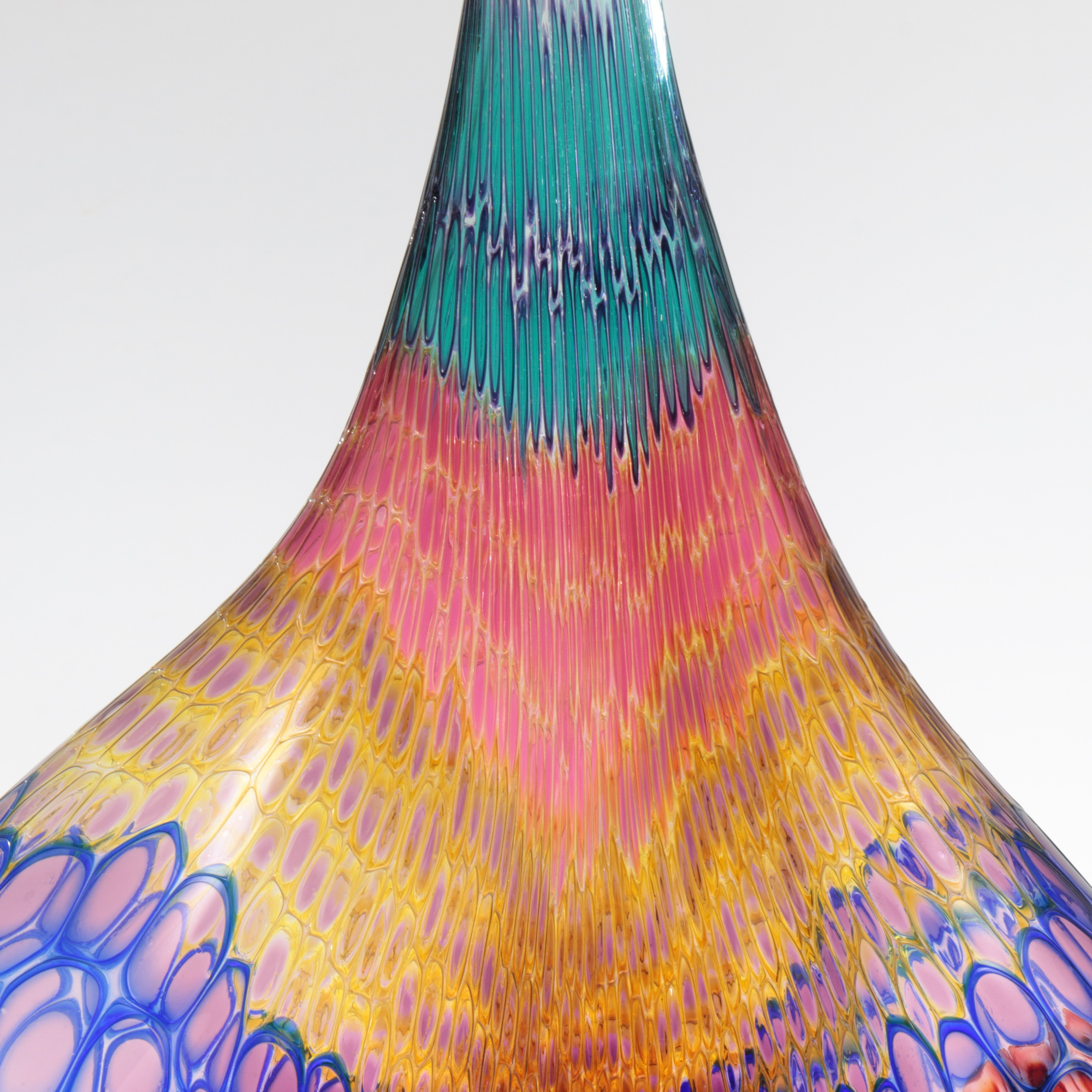 Stephen Rolfe Powell Glass Sculptural Vessel | EBTH
