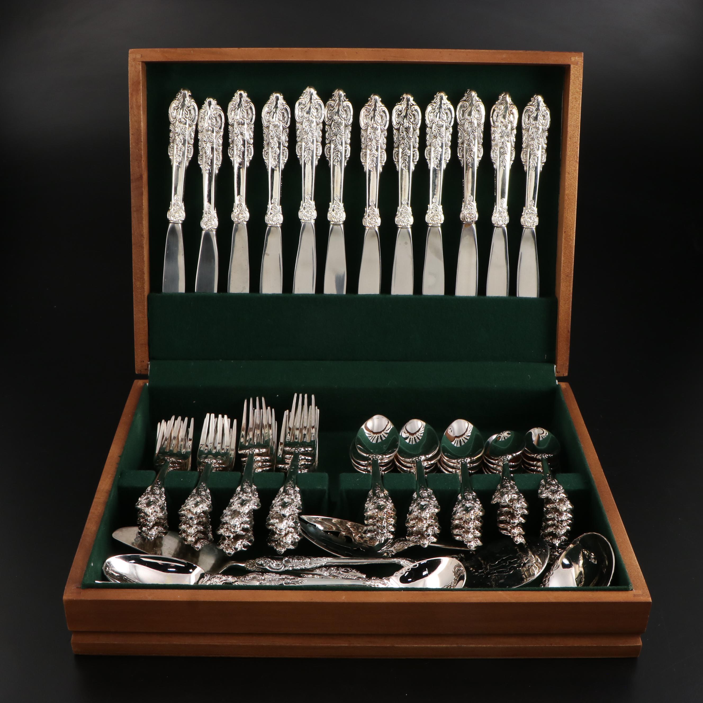 Godinger "Baroque" Silver Plate Flatware, 1996–2020 | EBTH