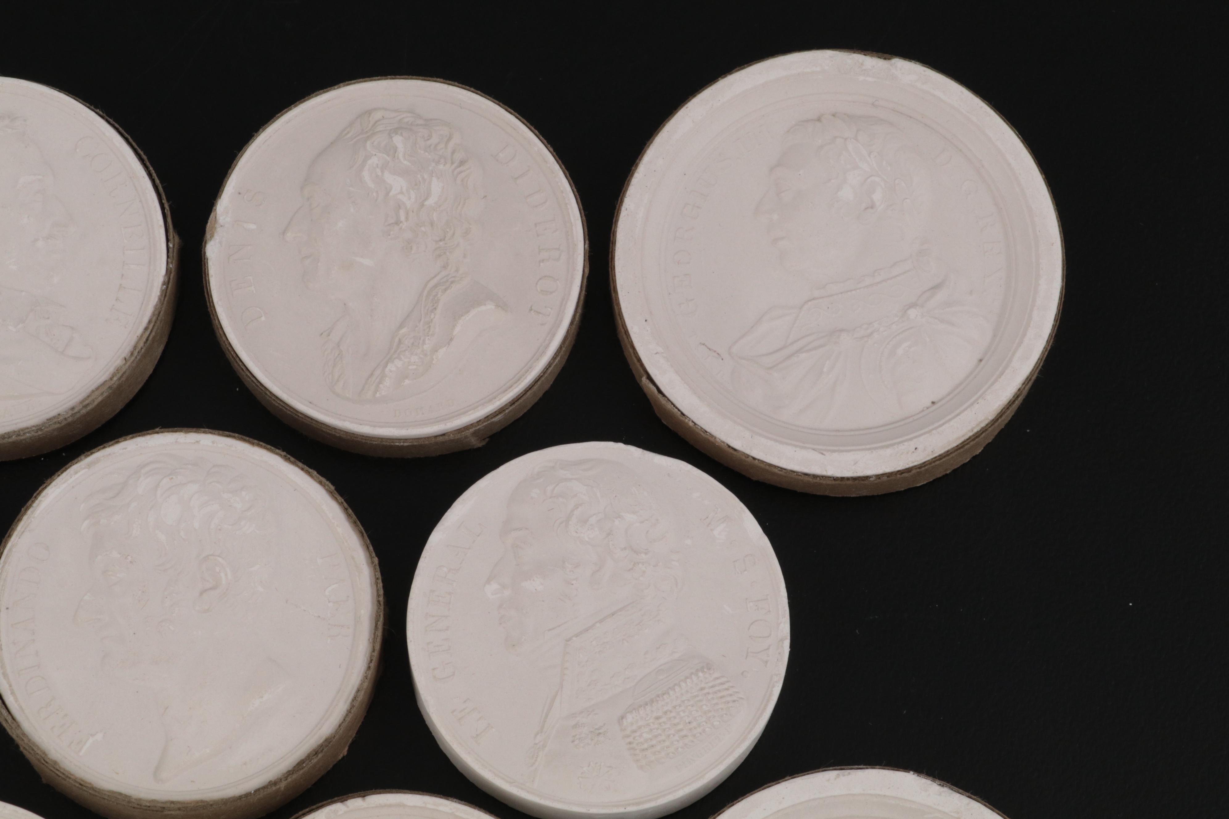 Grand Tour Plaster Cast Intaglios, 19th Century | EBTH