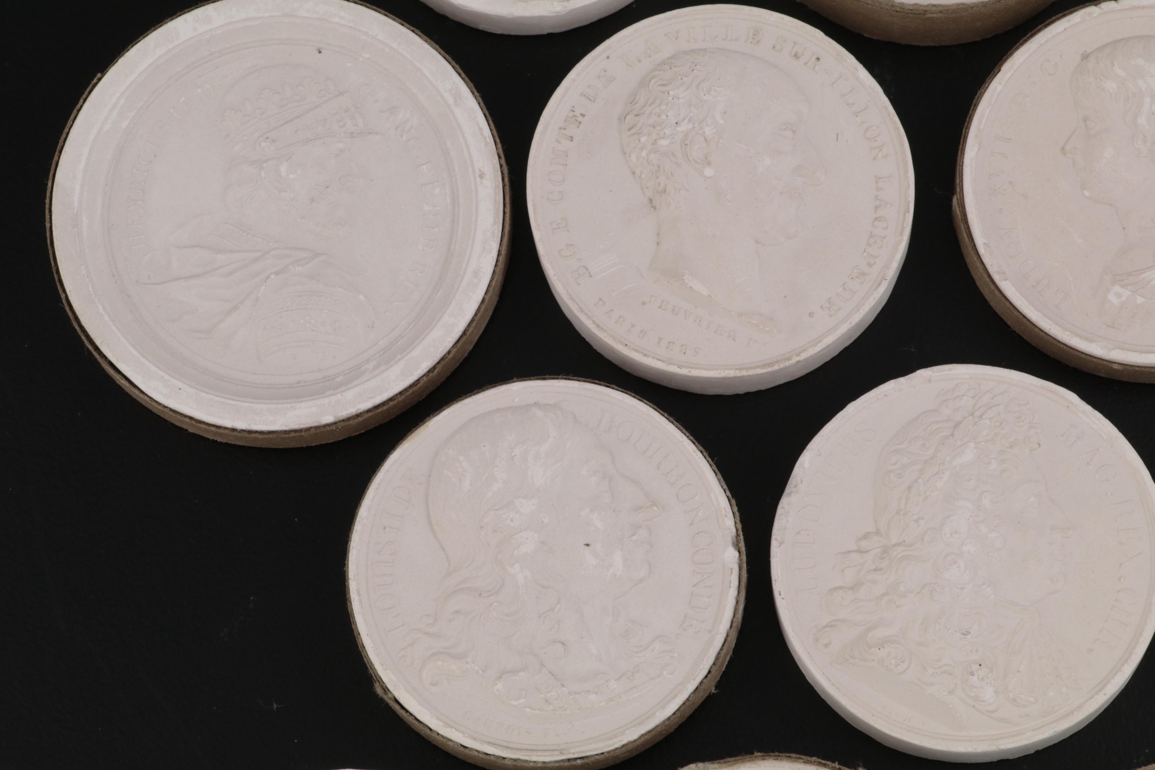 Grand Tour Plaster Cast Intaglios, 19th Century | EBTH