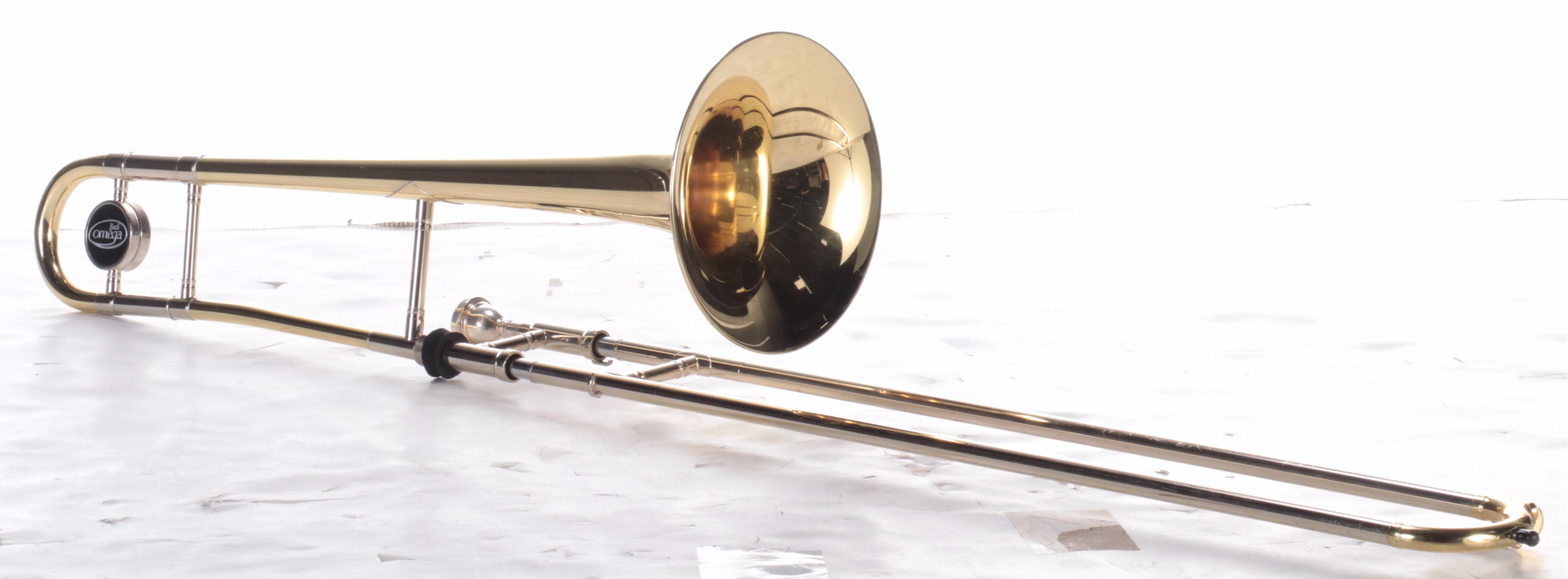 Bach Omega Brass Trombone With Case and Accessories | EBTH