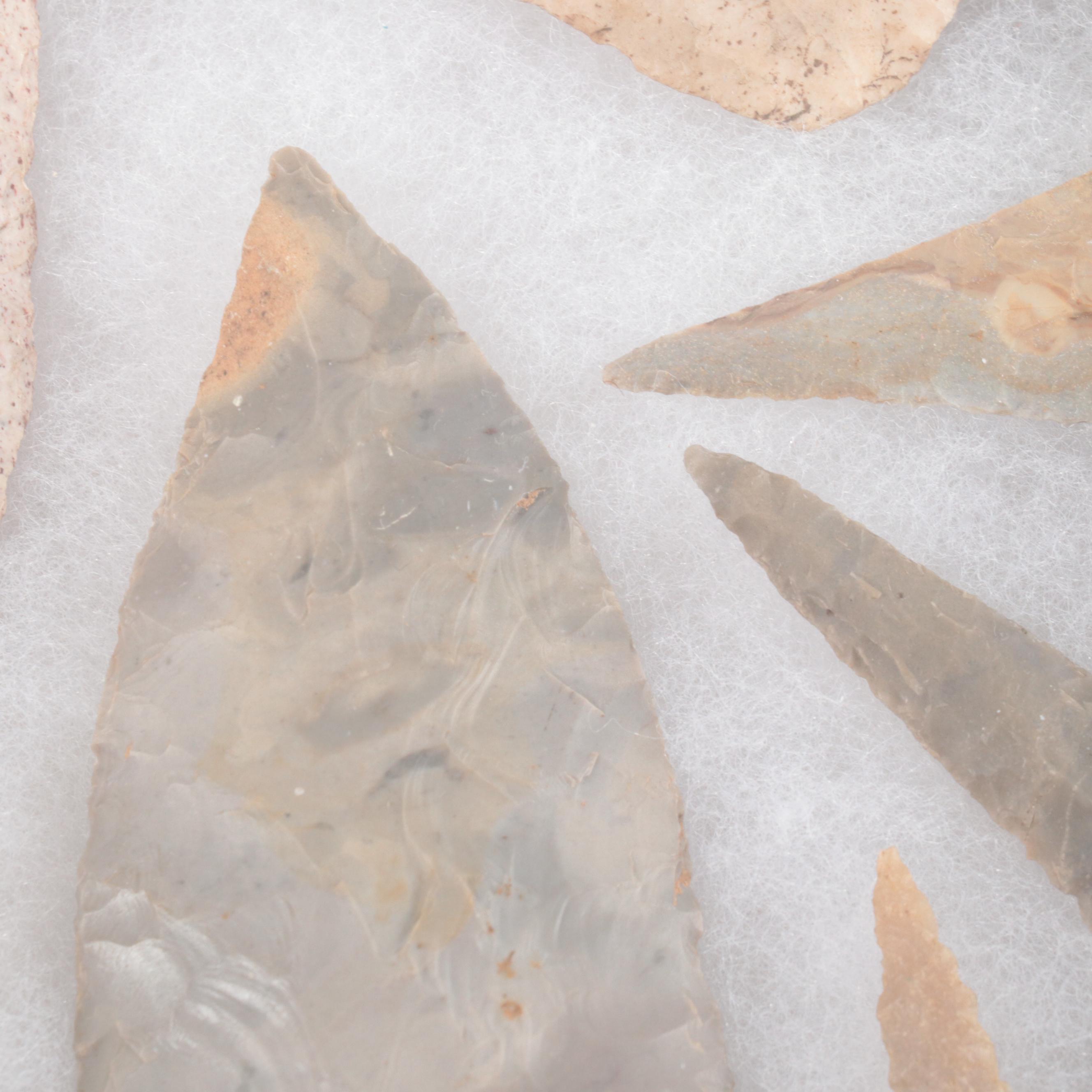 Notched Stone Projectile Points and Blades | EBTH