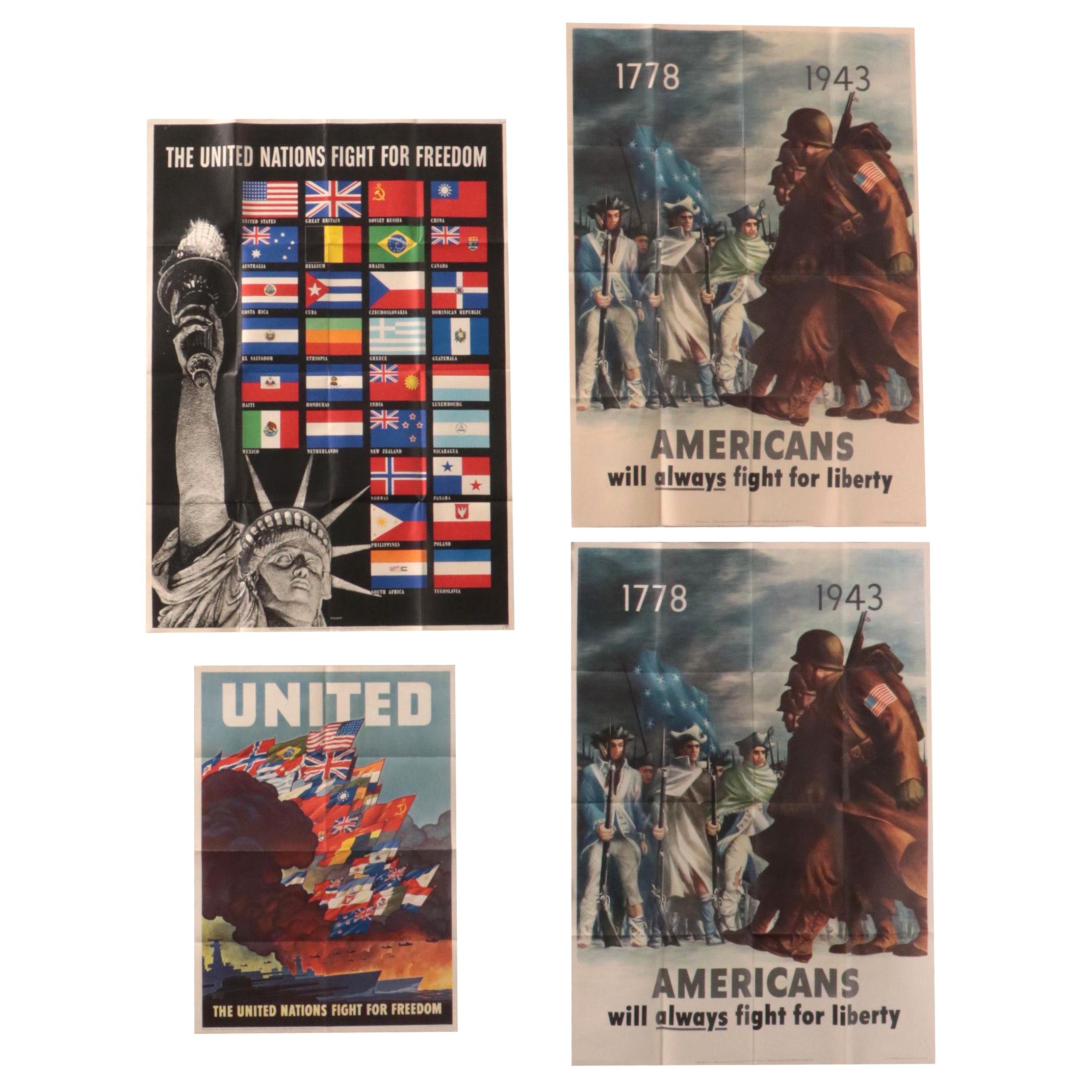 World War II U. S. Government Propaganda Posters, 1942–1943 | EBTH