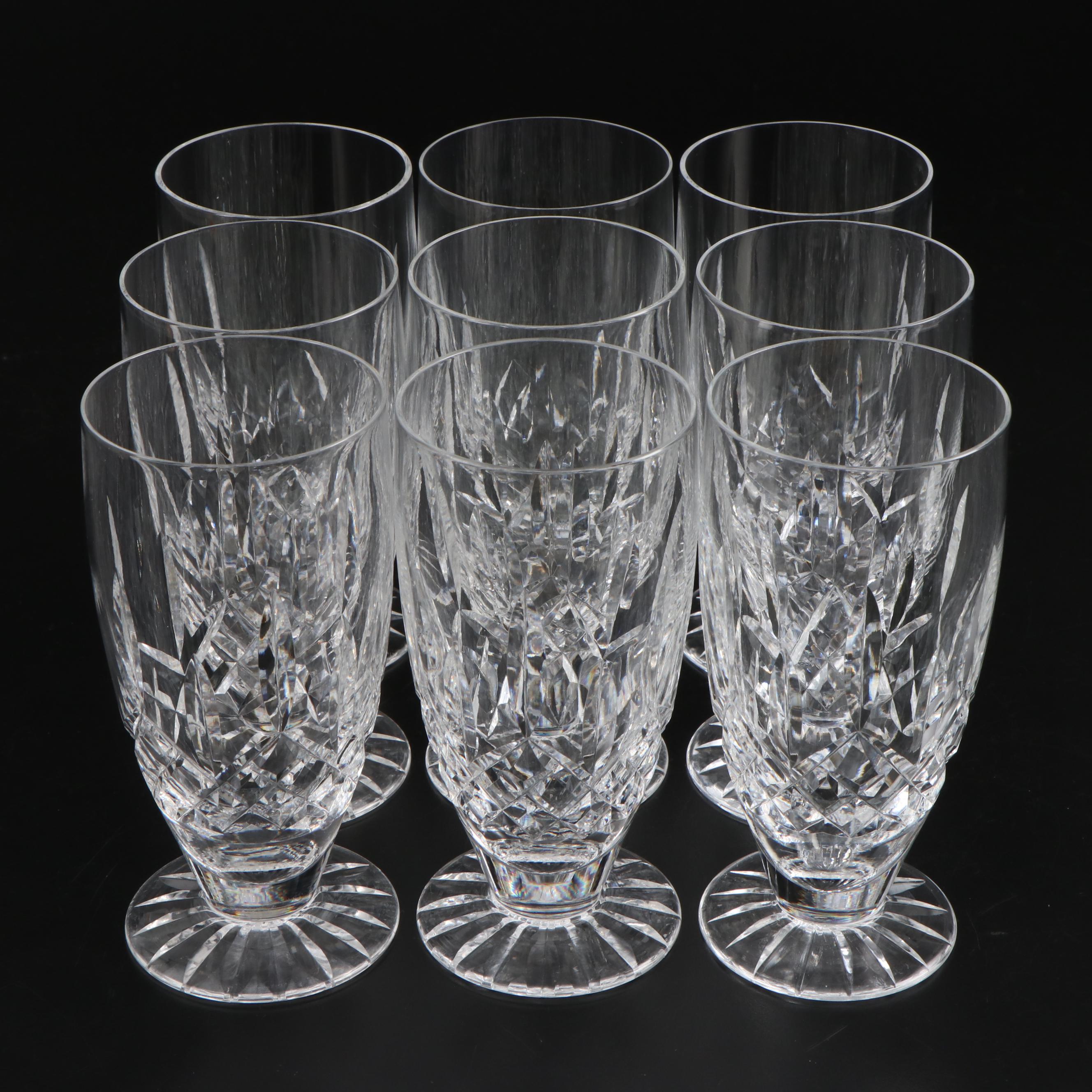 Waterford Crystal "Lismore" Iced Tea Glasses | EBTH