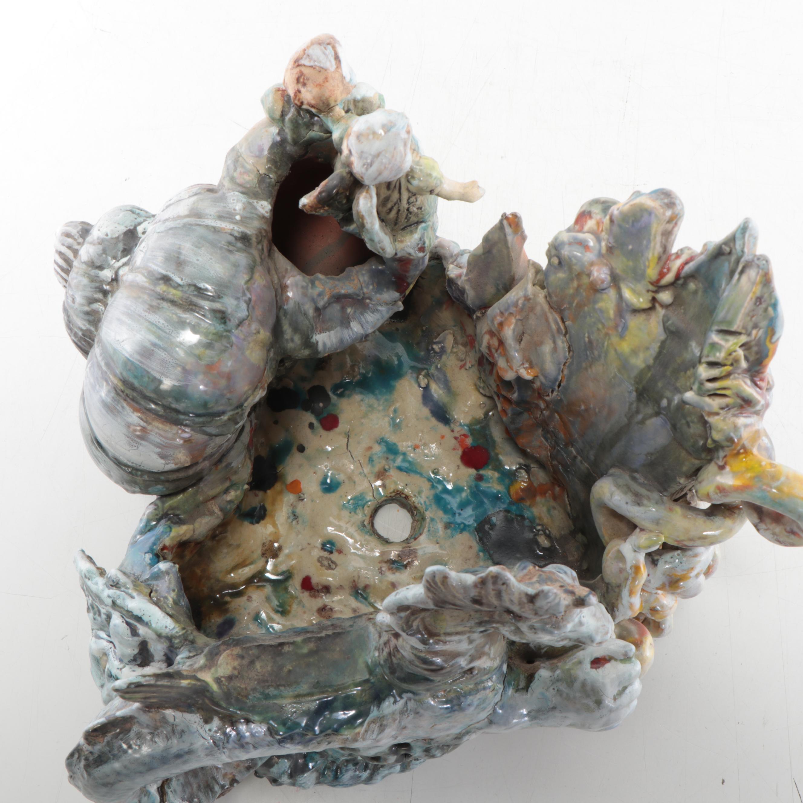 Sarah Roush Surreal Ceramic Sculpture | EBTH