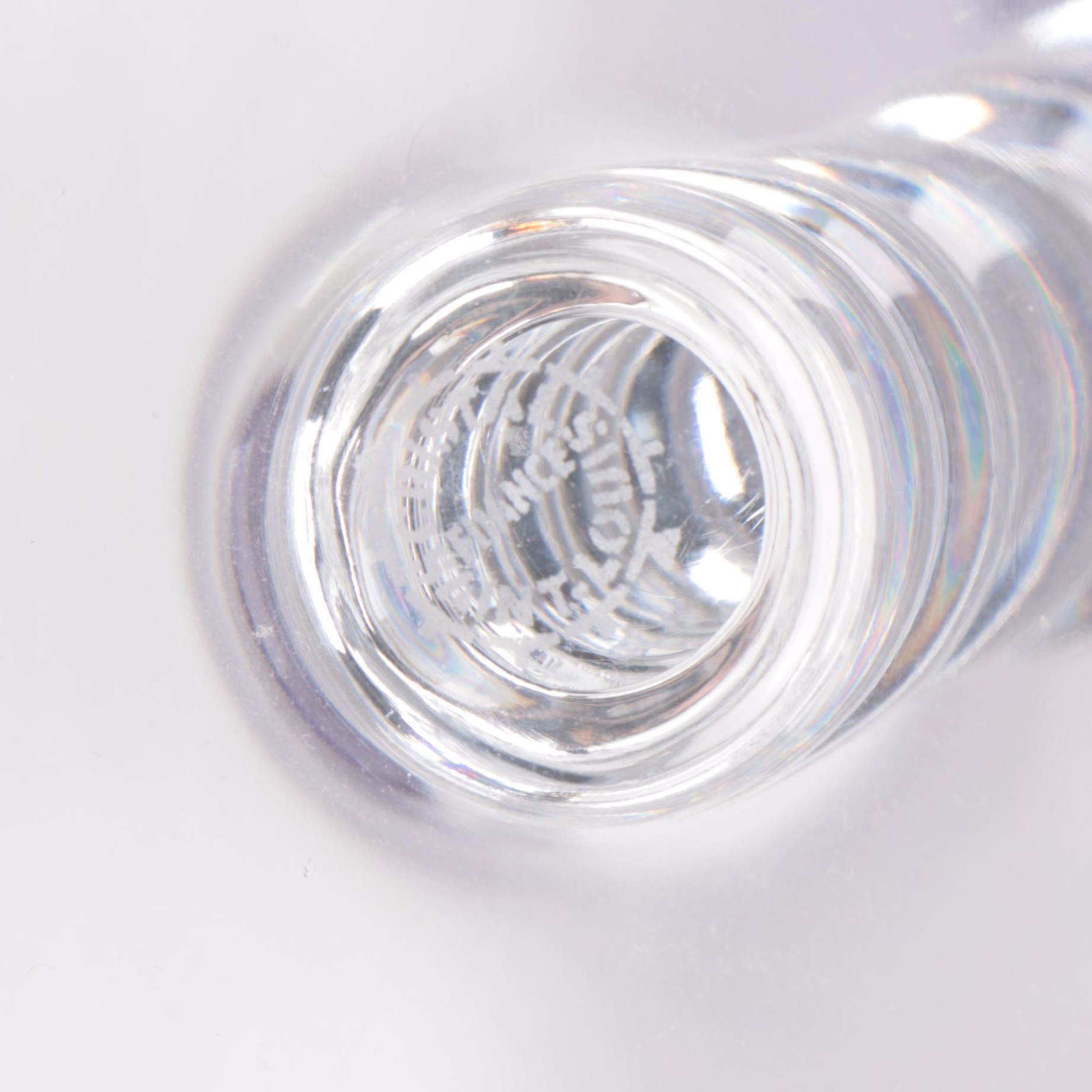 St. Louis Crystal "Bubbles" Hock Wine Stemware | EBTH