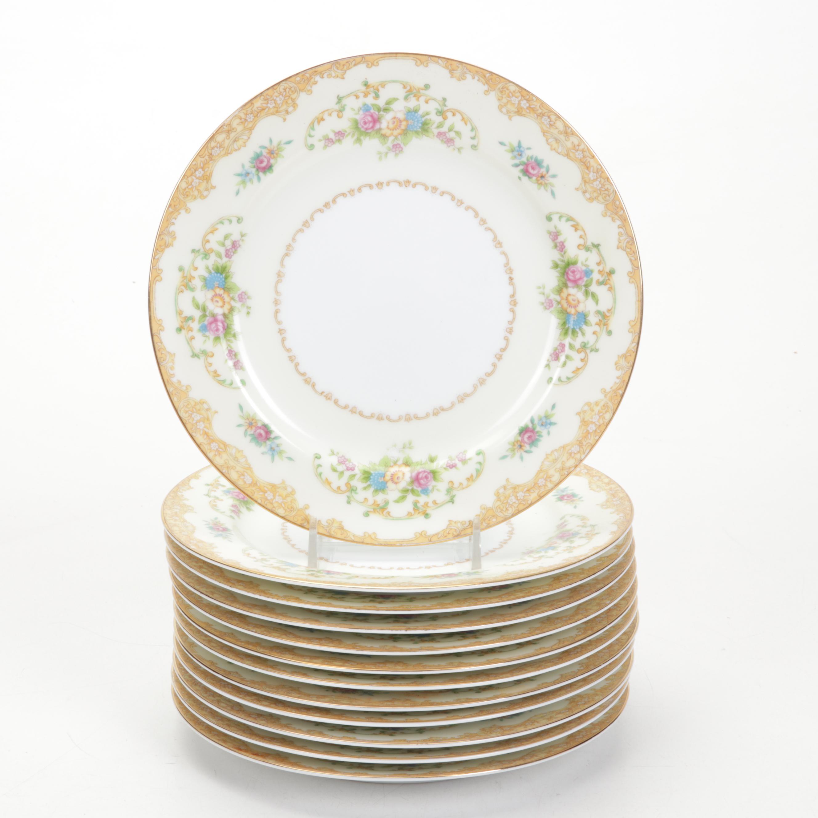Noritake "Mimi" Porcelain Dinnerware and Serveware, Early to Mid 20th ...