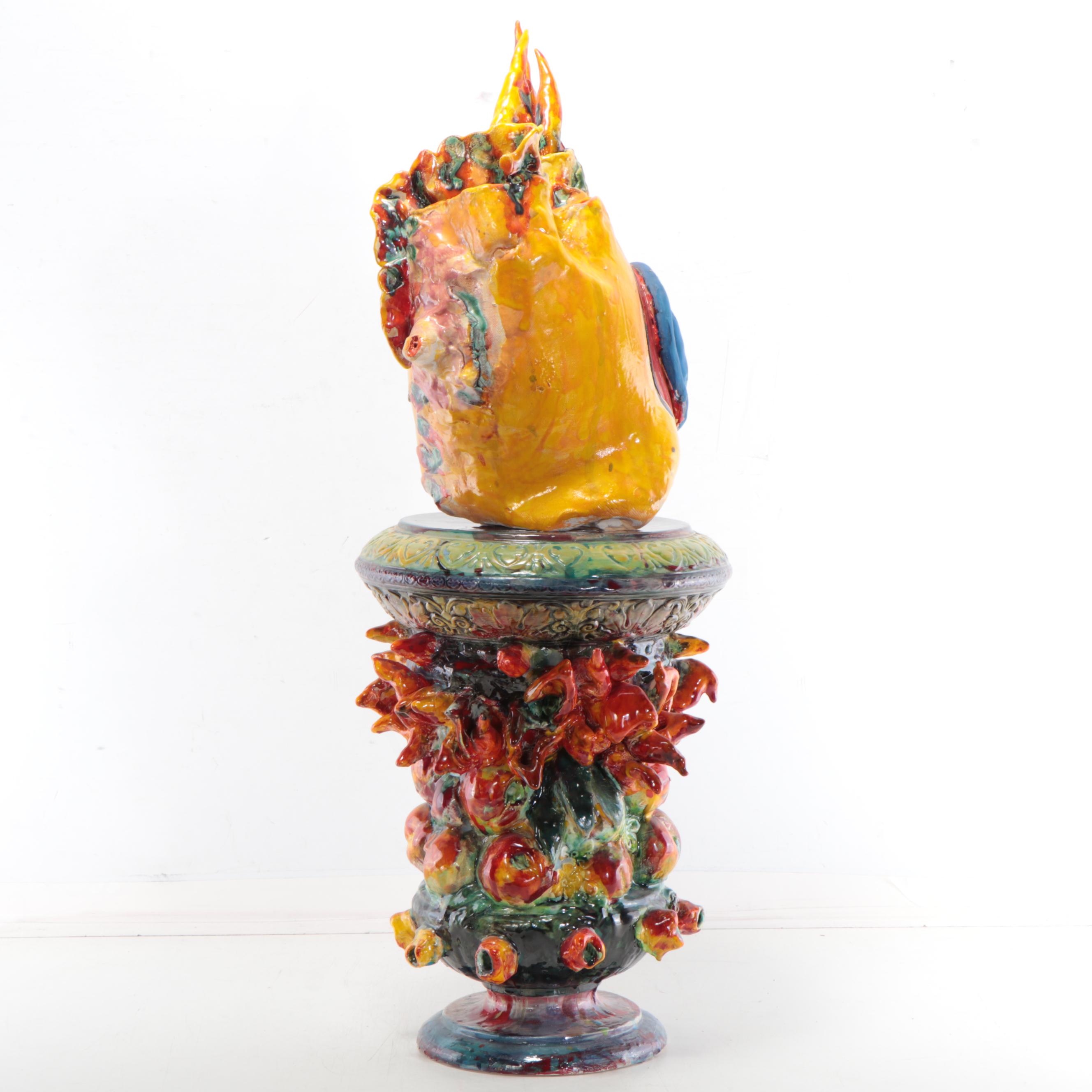 Sarah Roush Surreal Ceramic Sculpture | EBTH