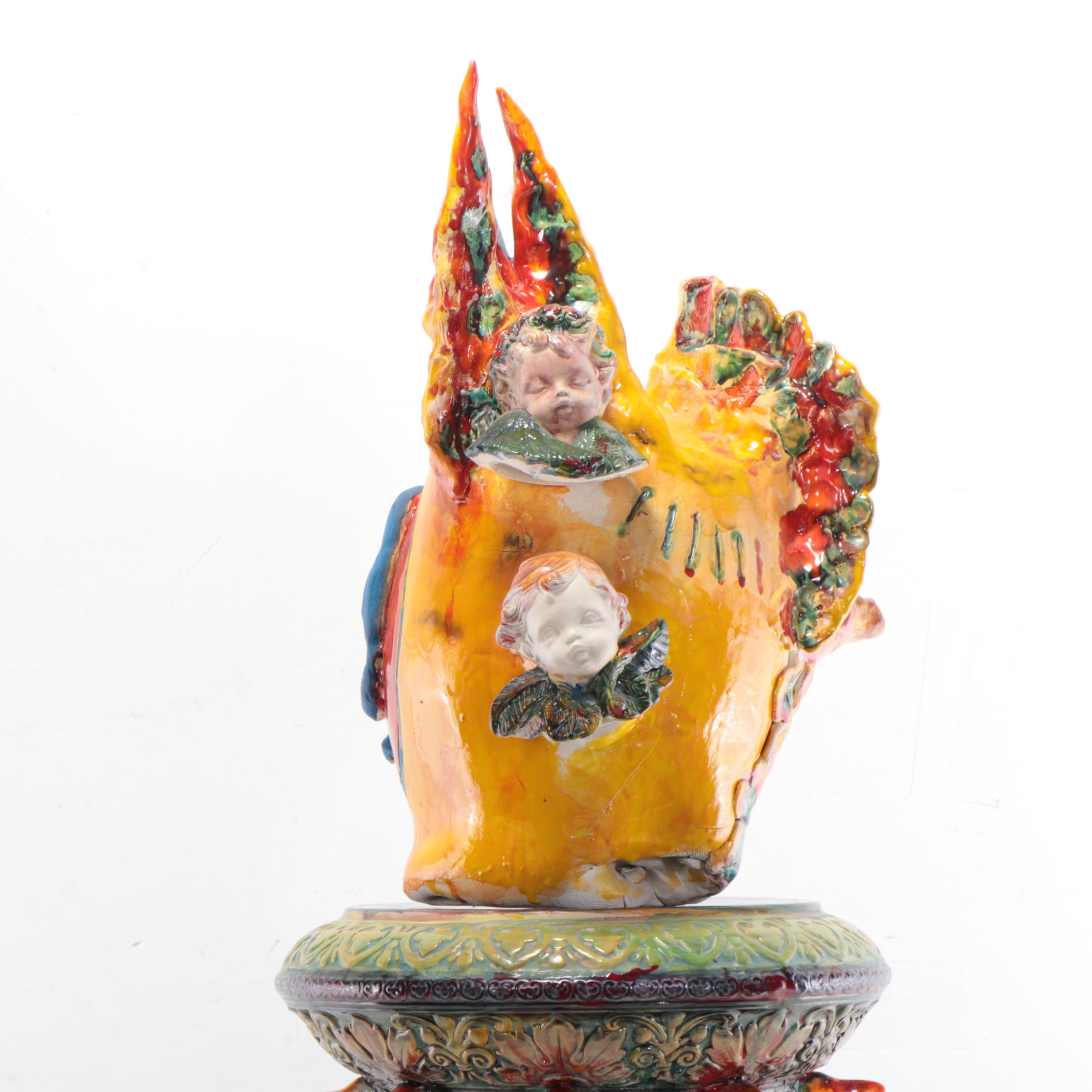 Sarah Roush Surreal Ceramic Sculpture | EBTH