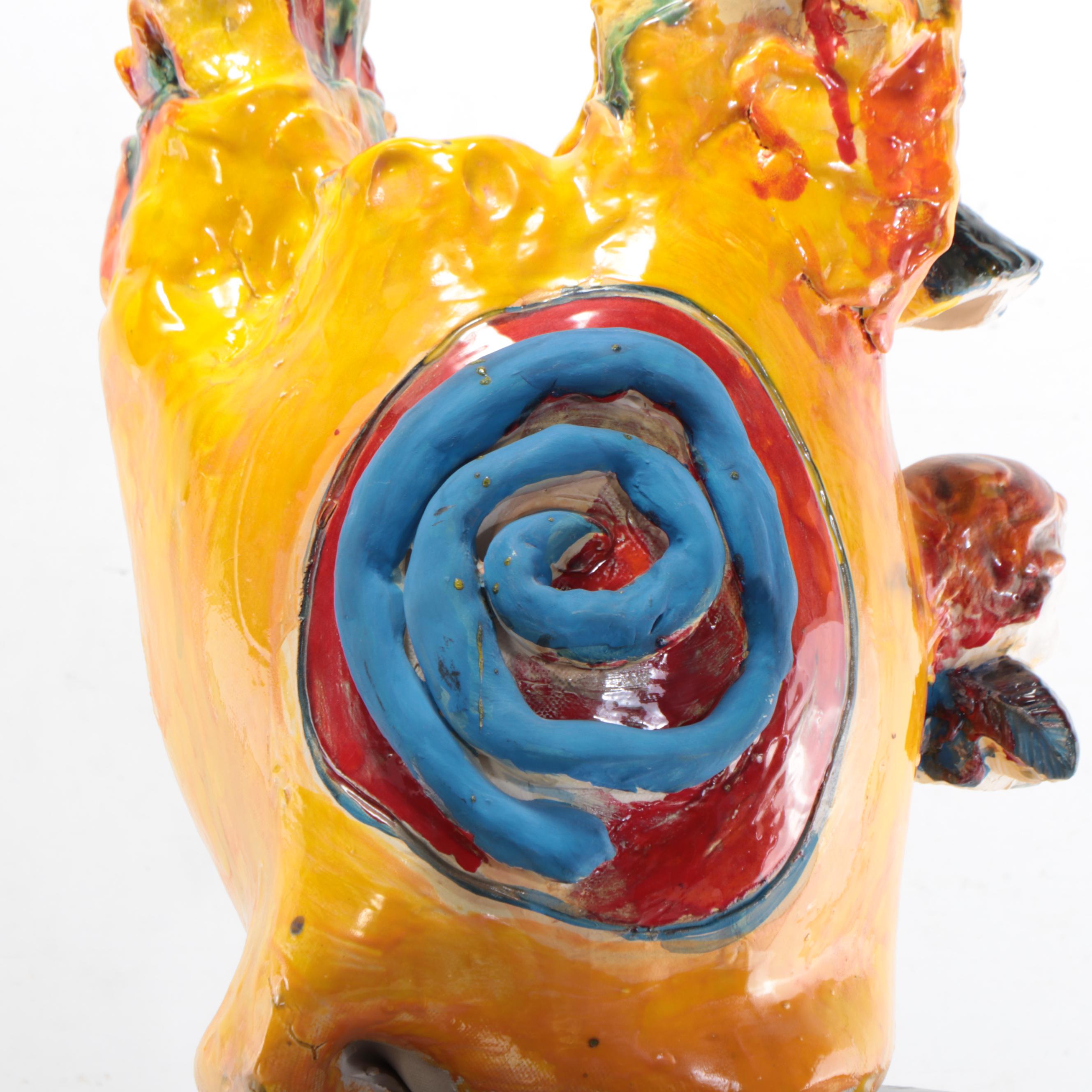 Sarah Roush Surreal Ceramic Sculpture | EBTH