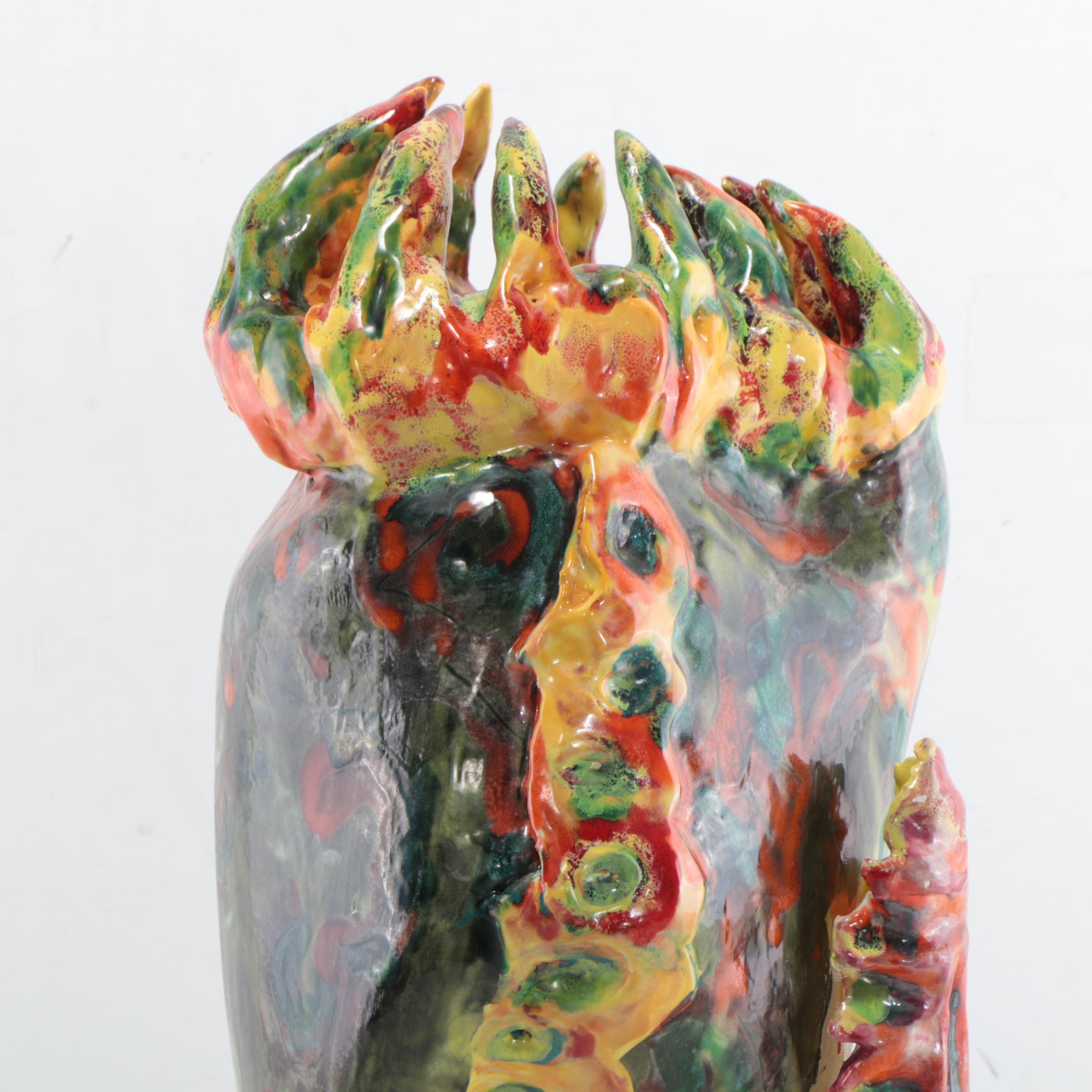 Sarah Roush Abstract Ceramic Sculpture | EBTH
