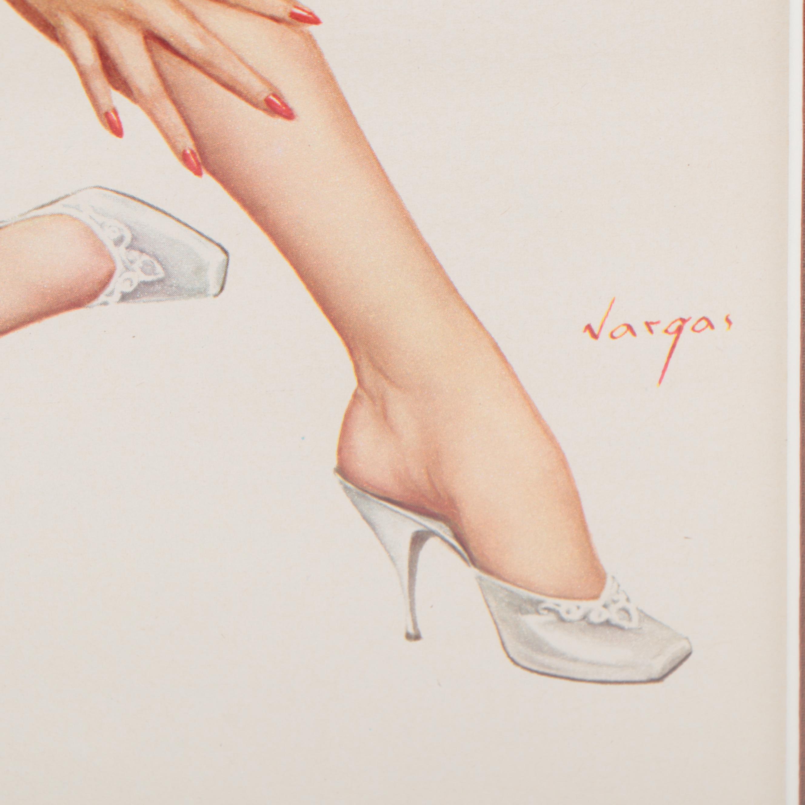 Varga Girl Offset Lithograph After Alberto Vargas from "Playboy," 1968 ...