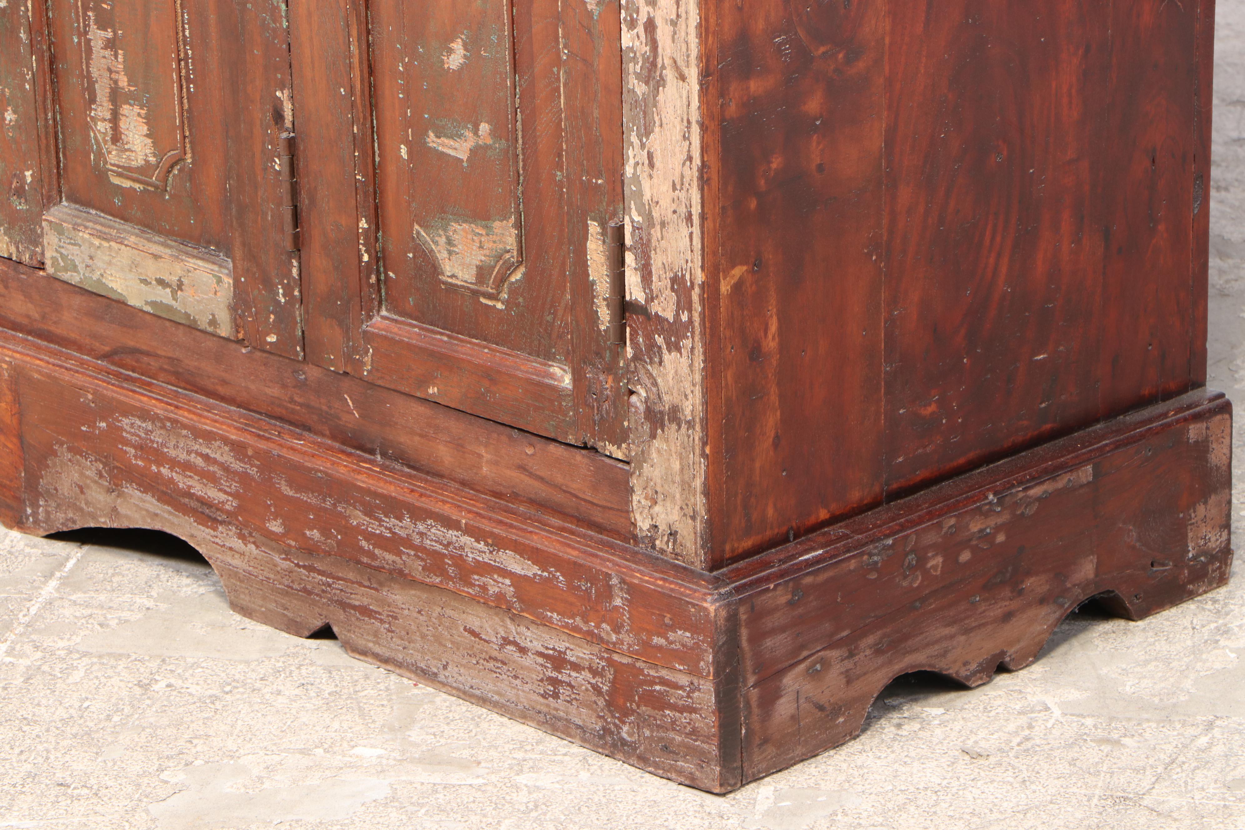 East Indian Carved Bookcase Cabinet | EBTH
