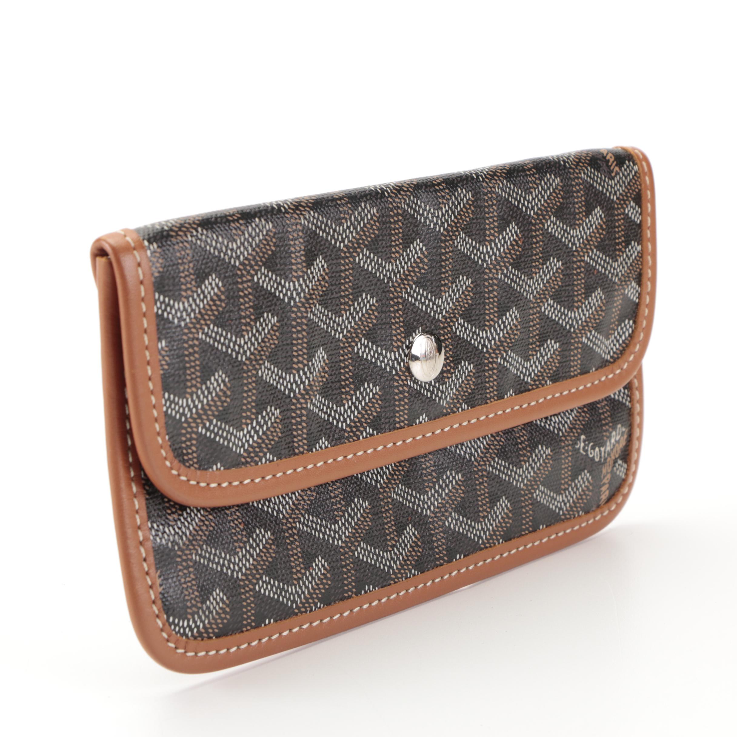 Goyard Saint Louis Tote Bag and Pouch in Goyardine Canvas and Leather ...