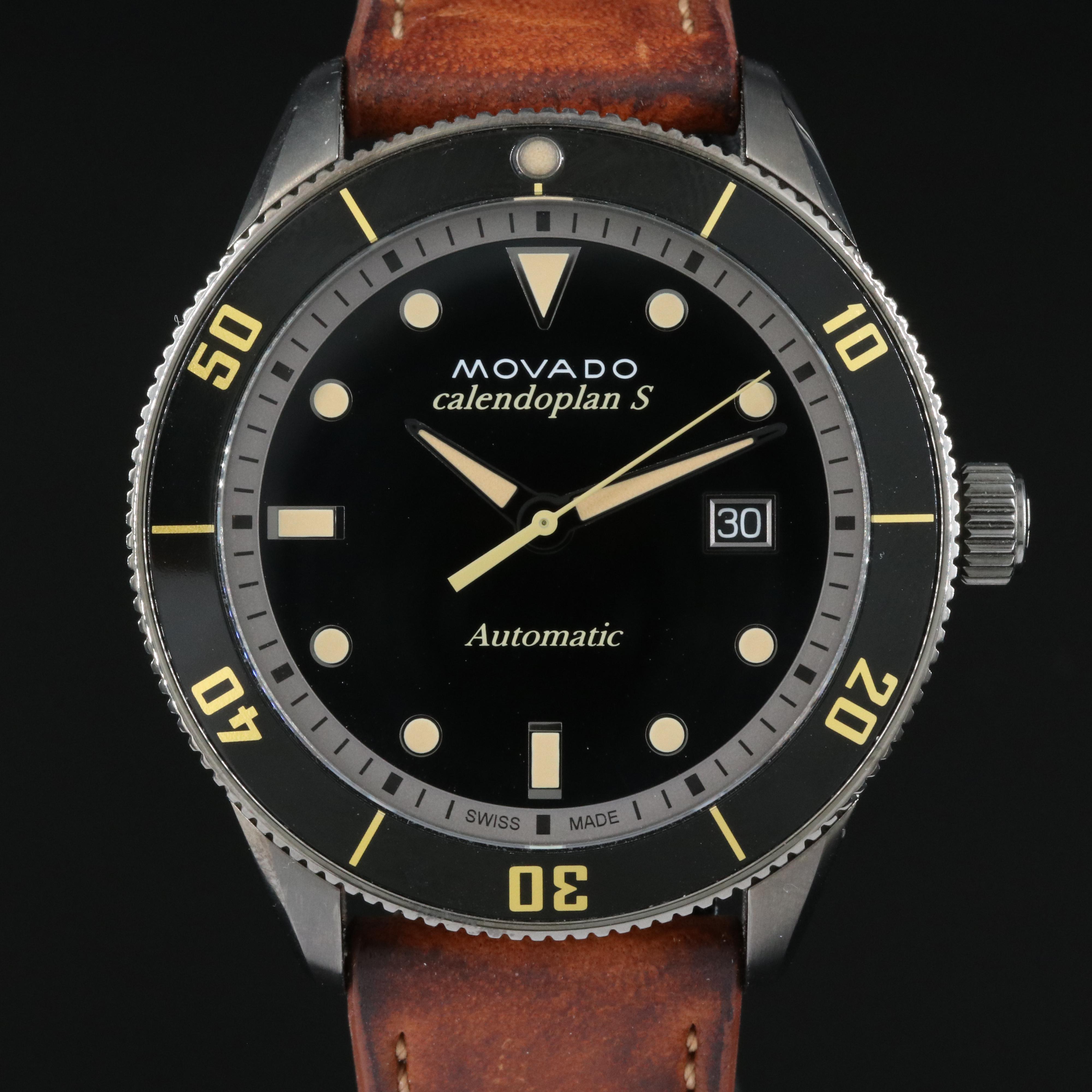 Movado Calendoplan S Automatic Wristwatch | EBTH