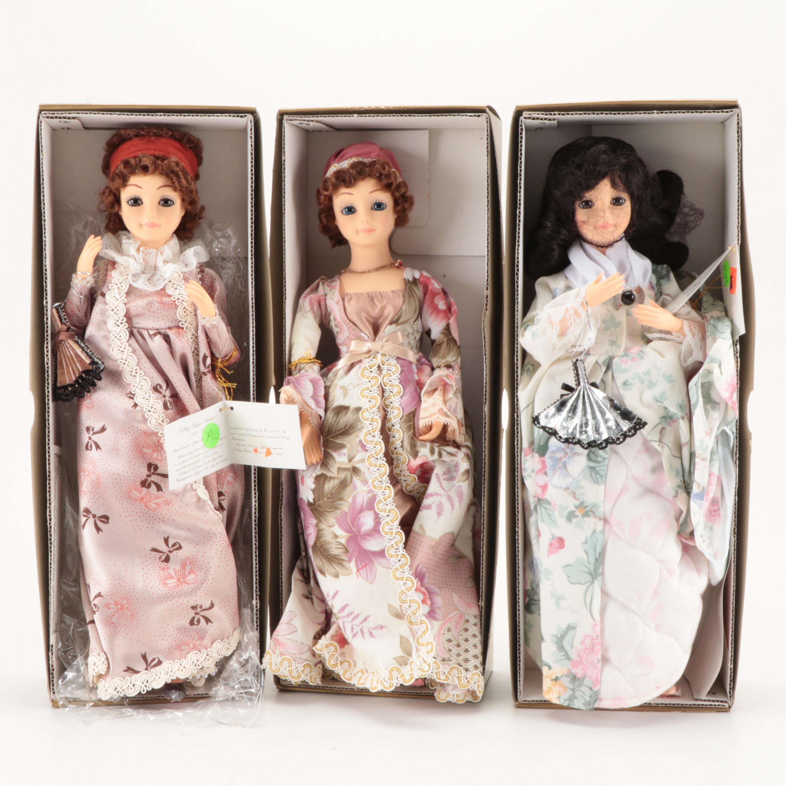 Brinn Limited Edition Series Dolls Featuring "Dolly Payne Madison" and ...