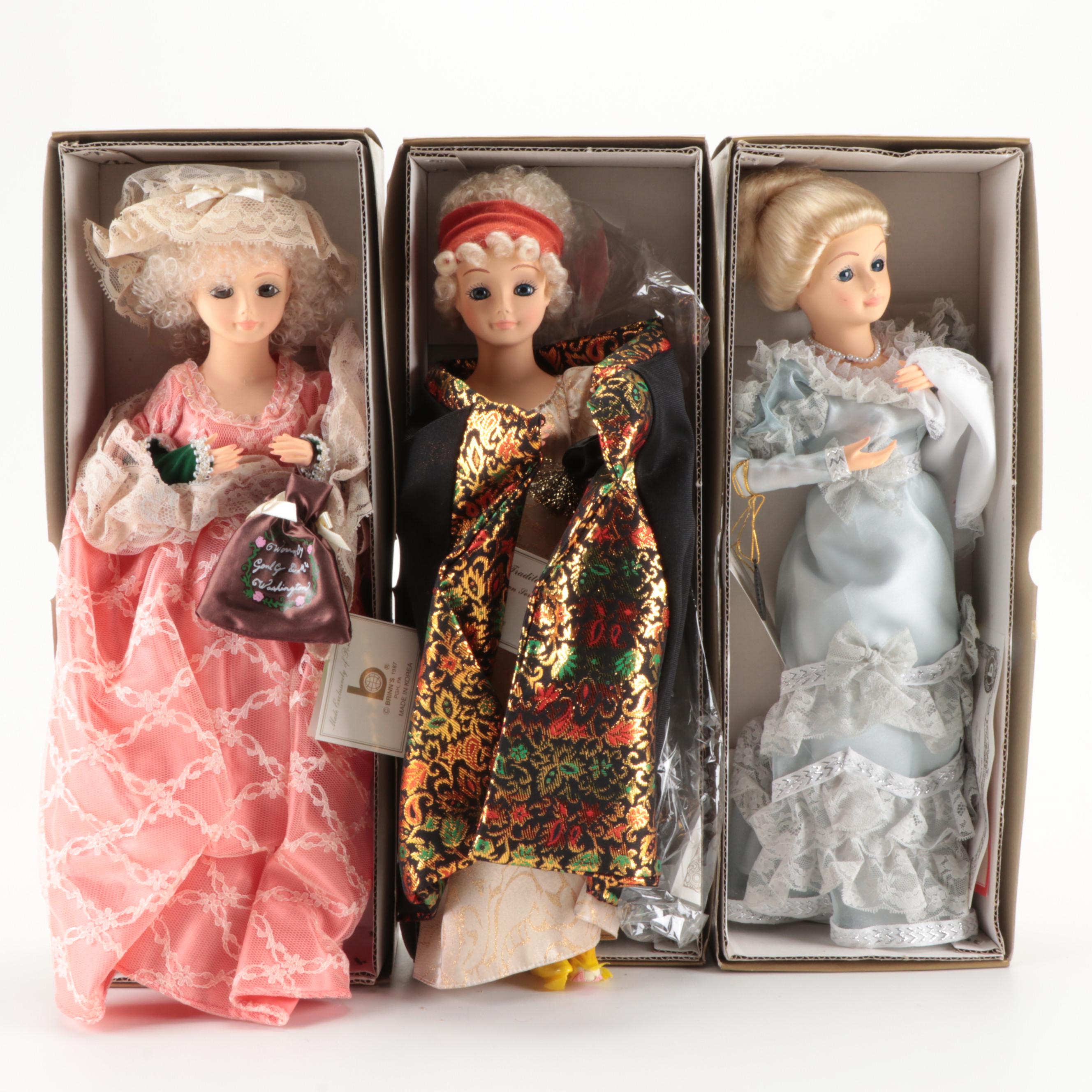 Brinn Limited Edition Series Dolls Featuring "Dolly Payne Madison" and ...