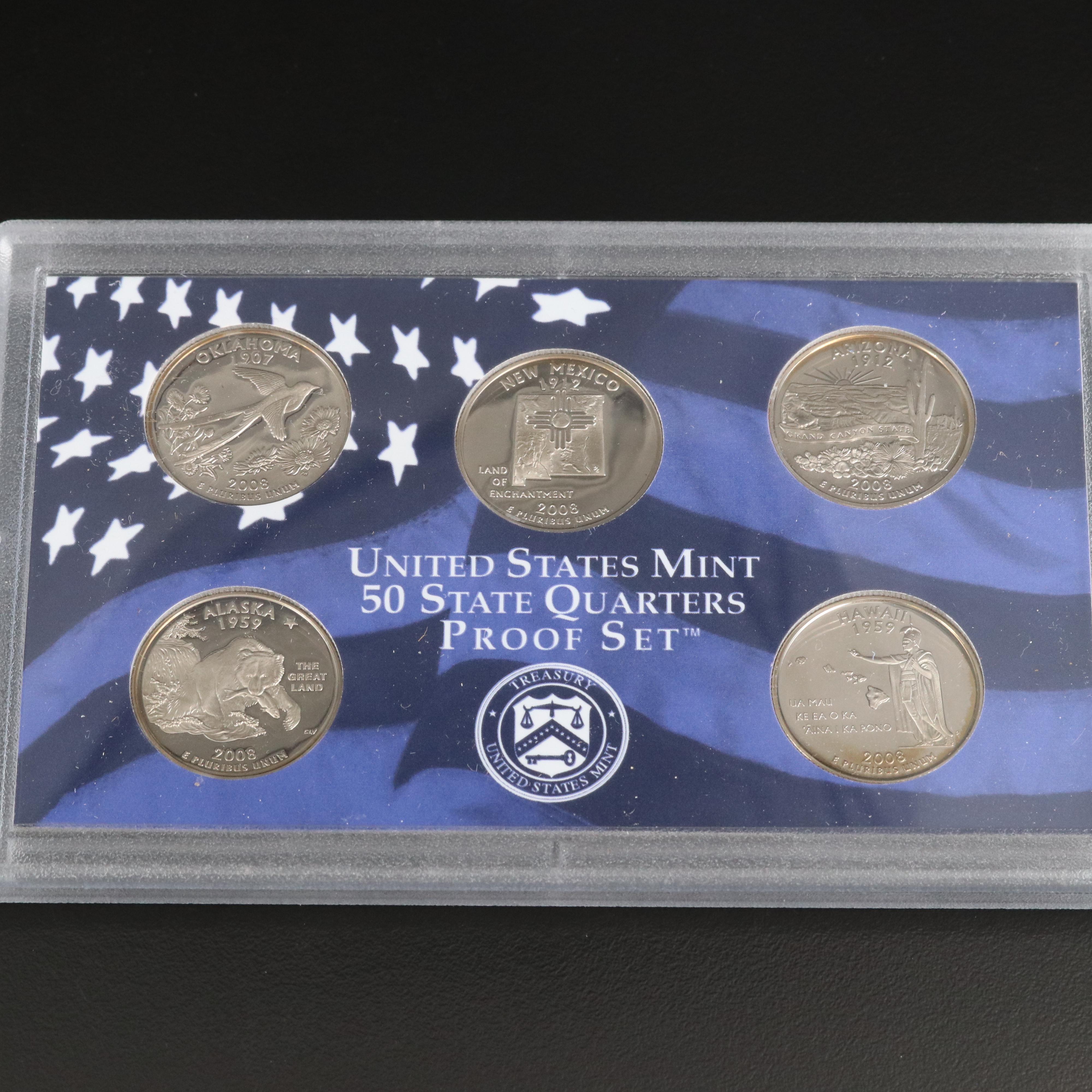 Complete Set of Eleven Statehood and Territories Quarter Proof Sets | EBTH