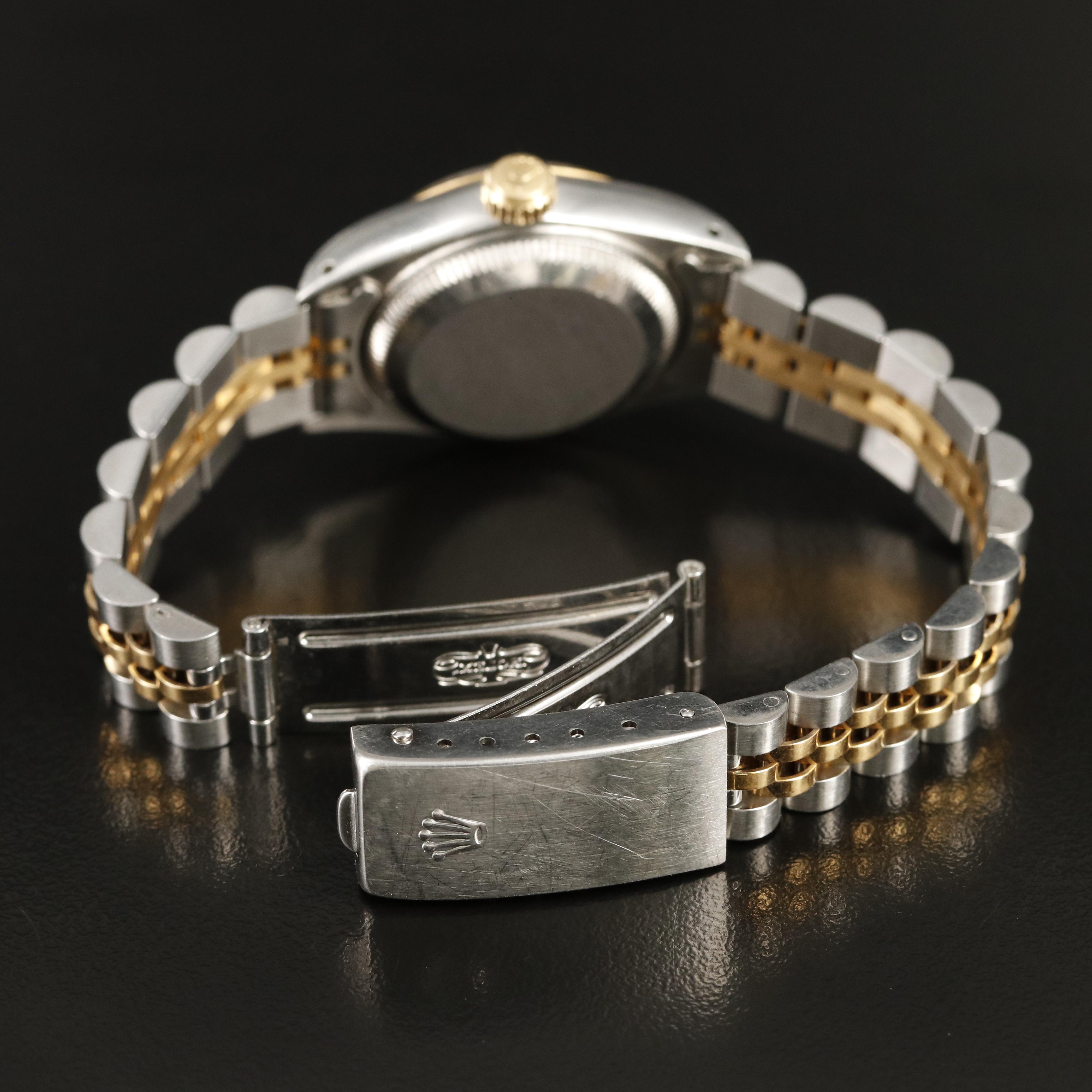 1991 Rolex Oyster Perpetual Datejust Diamond Dial Wristwatch | EBTH