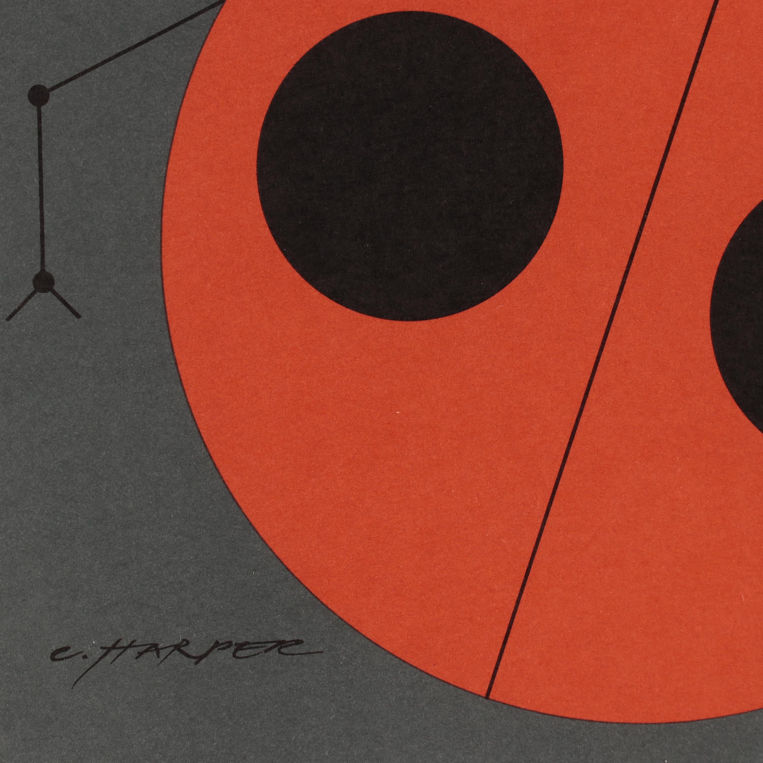 Charley Harper Lithograph "Ladybug" | EBTH