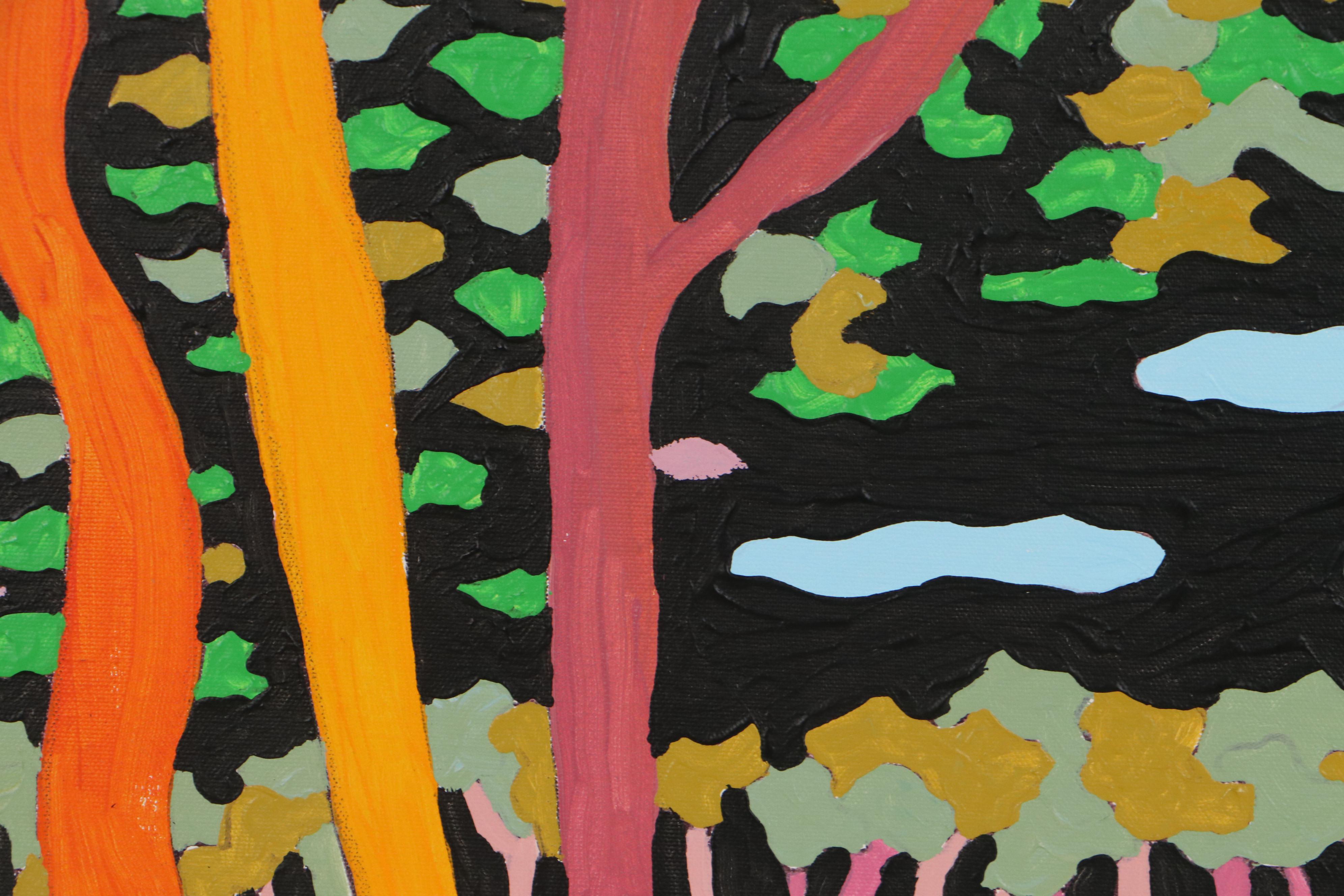 Tony Graff Acrylic Painting "River Scene," Circa 2000 | EBTH