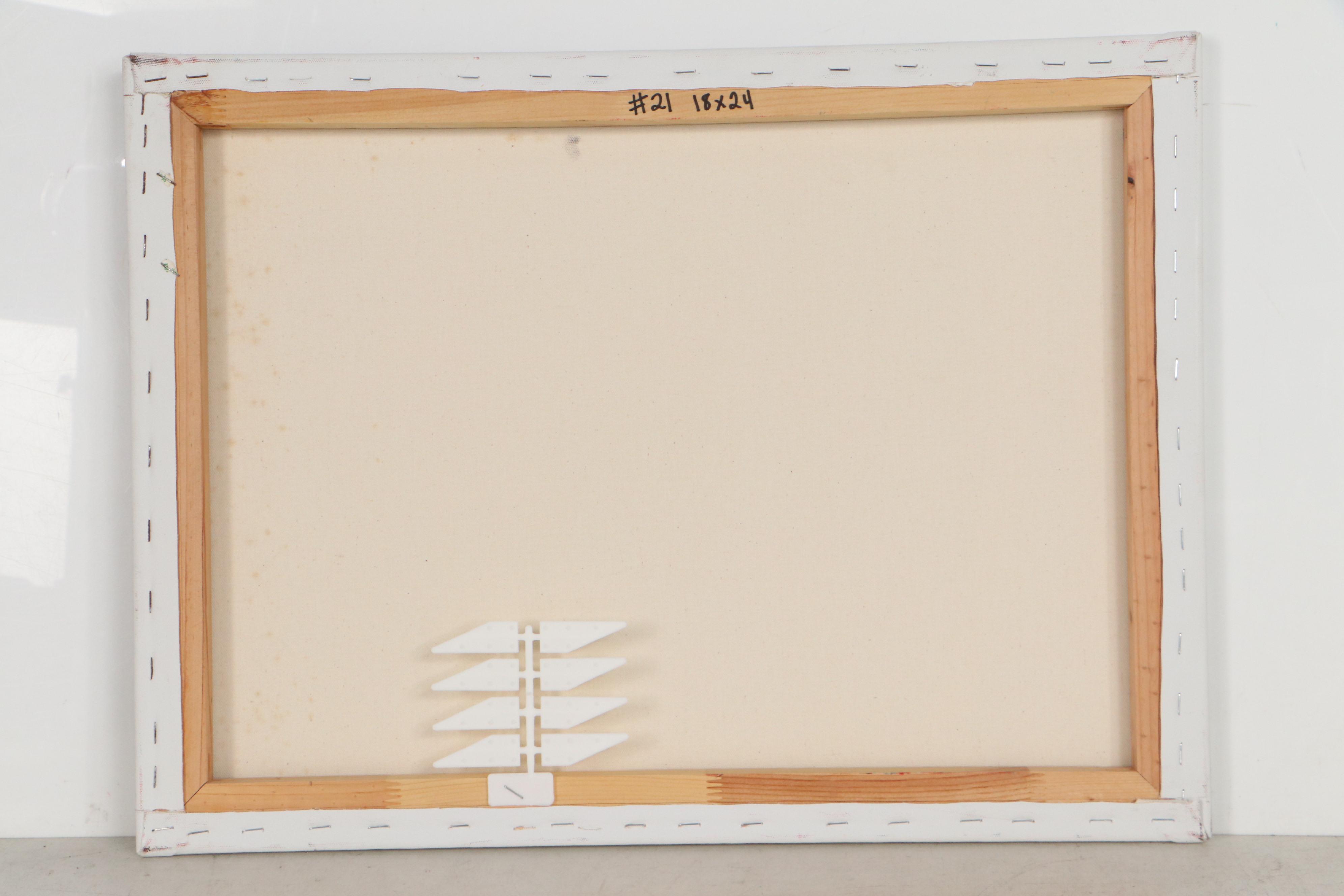 Tony Graff Acrylic Painting "River Scene," Circa 2000 | EBTH