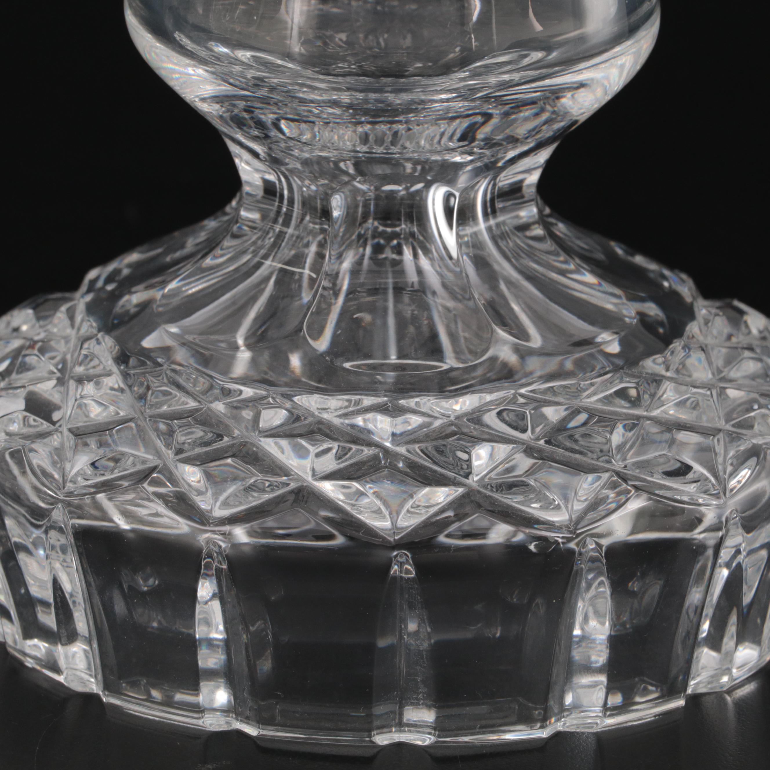 Waterford Crystal "Prestige Collection" Candlesticks with Bobeches and ...